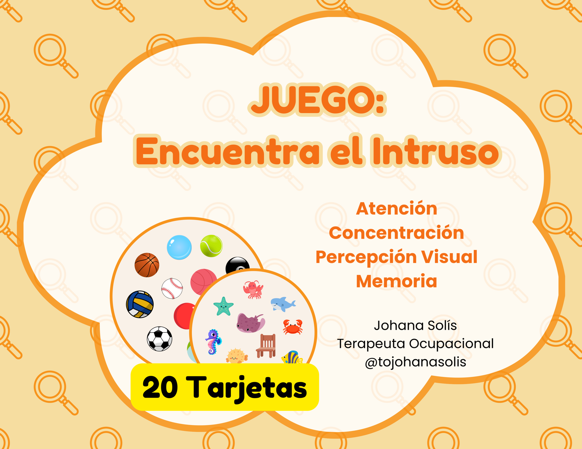 Juego Encuentra el Intruso (VERSIÓN GRATUITA) - material de la ...