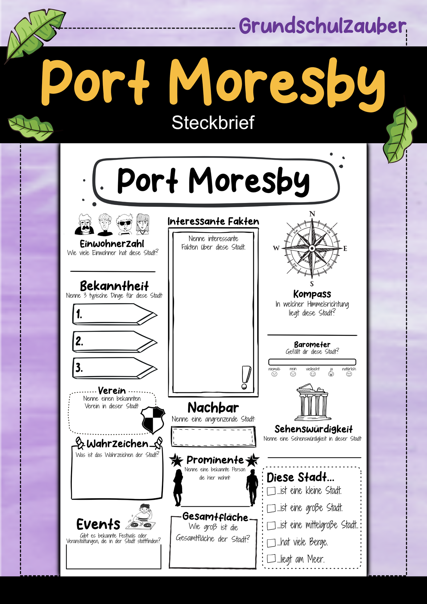 Port Moresby Steckbrief - Hauptstadt in Papua-Neuguinea (Deutsch ...