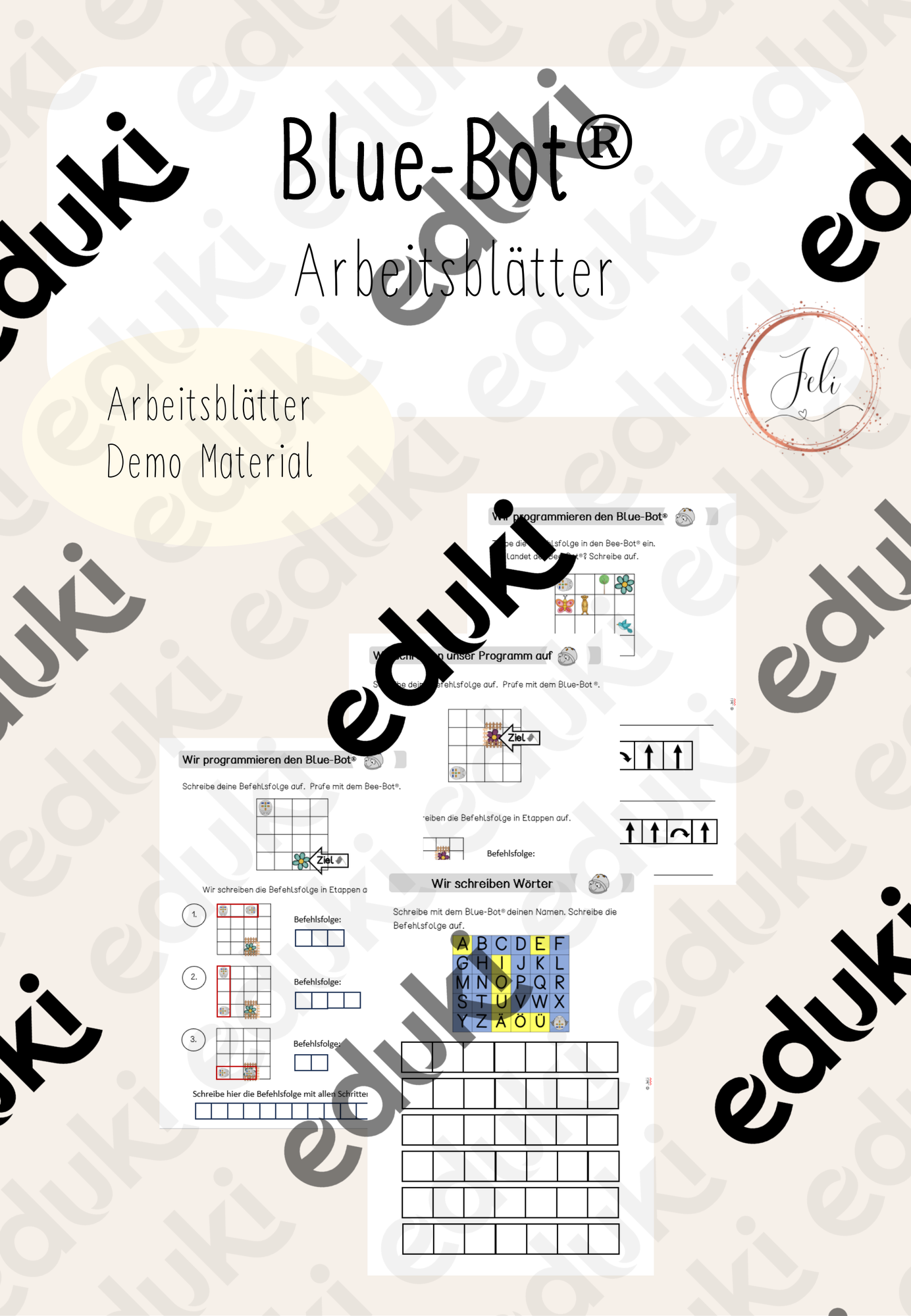 Blue Bot®- Arbeitsblätter - – Unterrichtsmaterial im Fach Sachunterricht