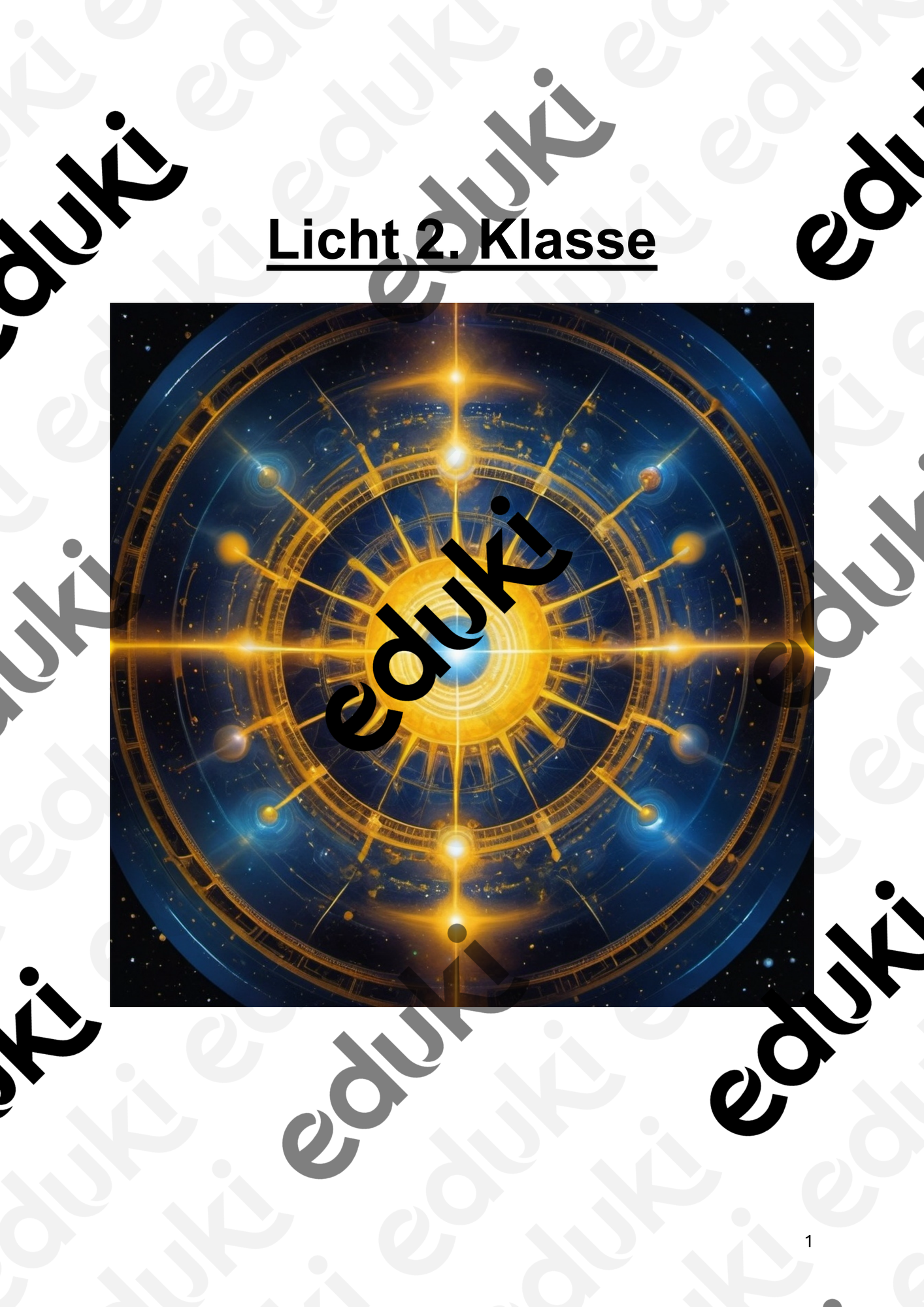 Licht 2. Klasse Mittelschule Arbeitsmappe – Unterrichtsmaterial im Fach ...