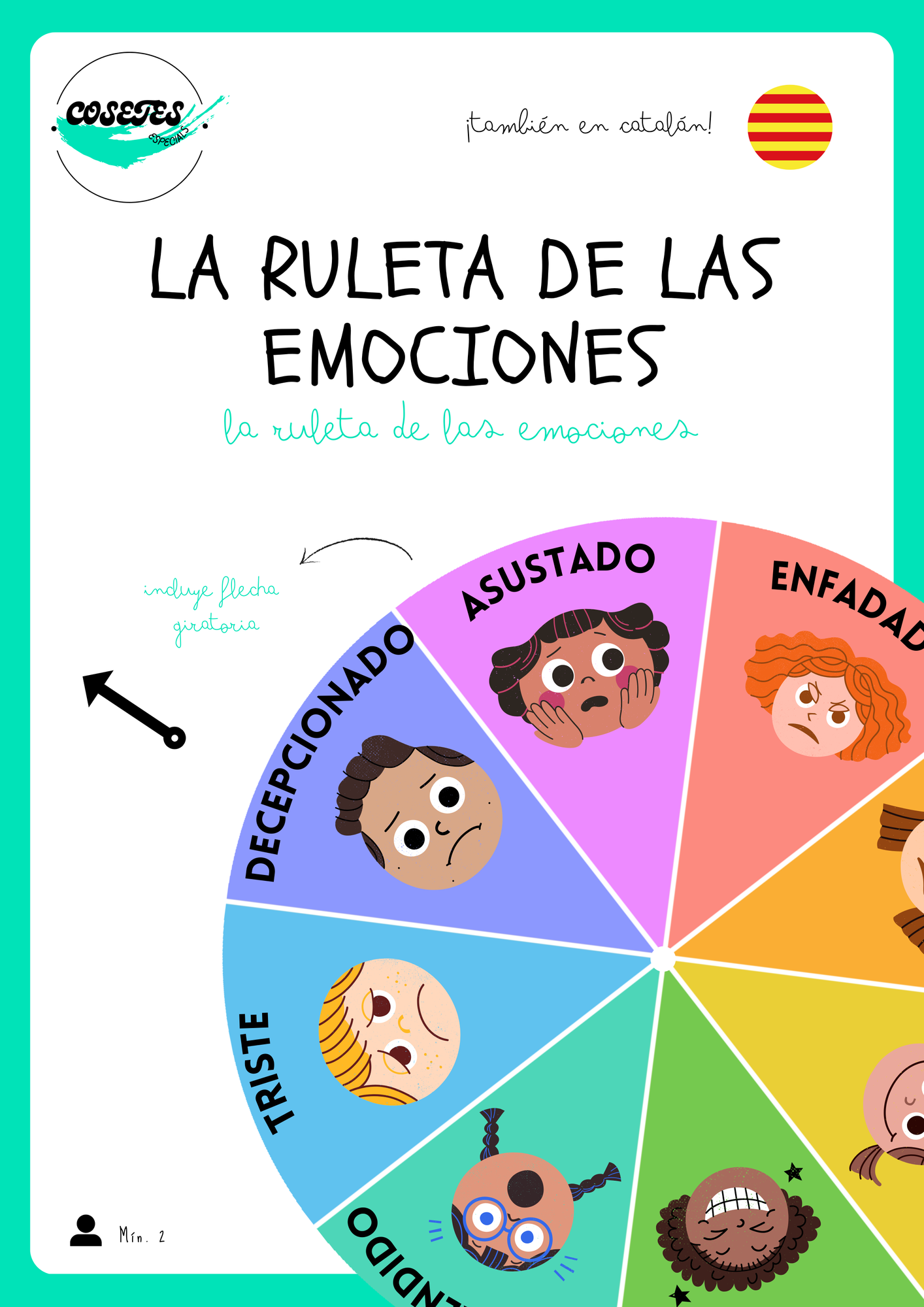 ¡LA RULETA DE LAS EMOCIONES! - material didáctico de las asignaturas ...