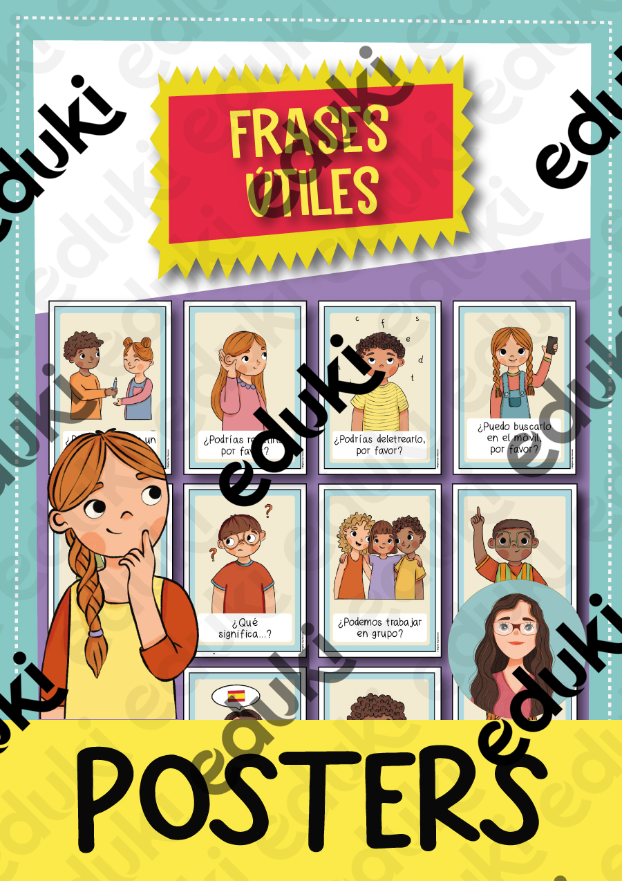 Frases útiles para el aula (ELE) - material didáctico de las ...
