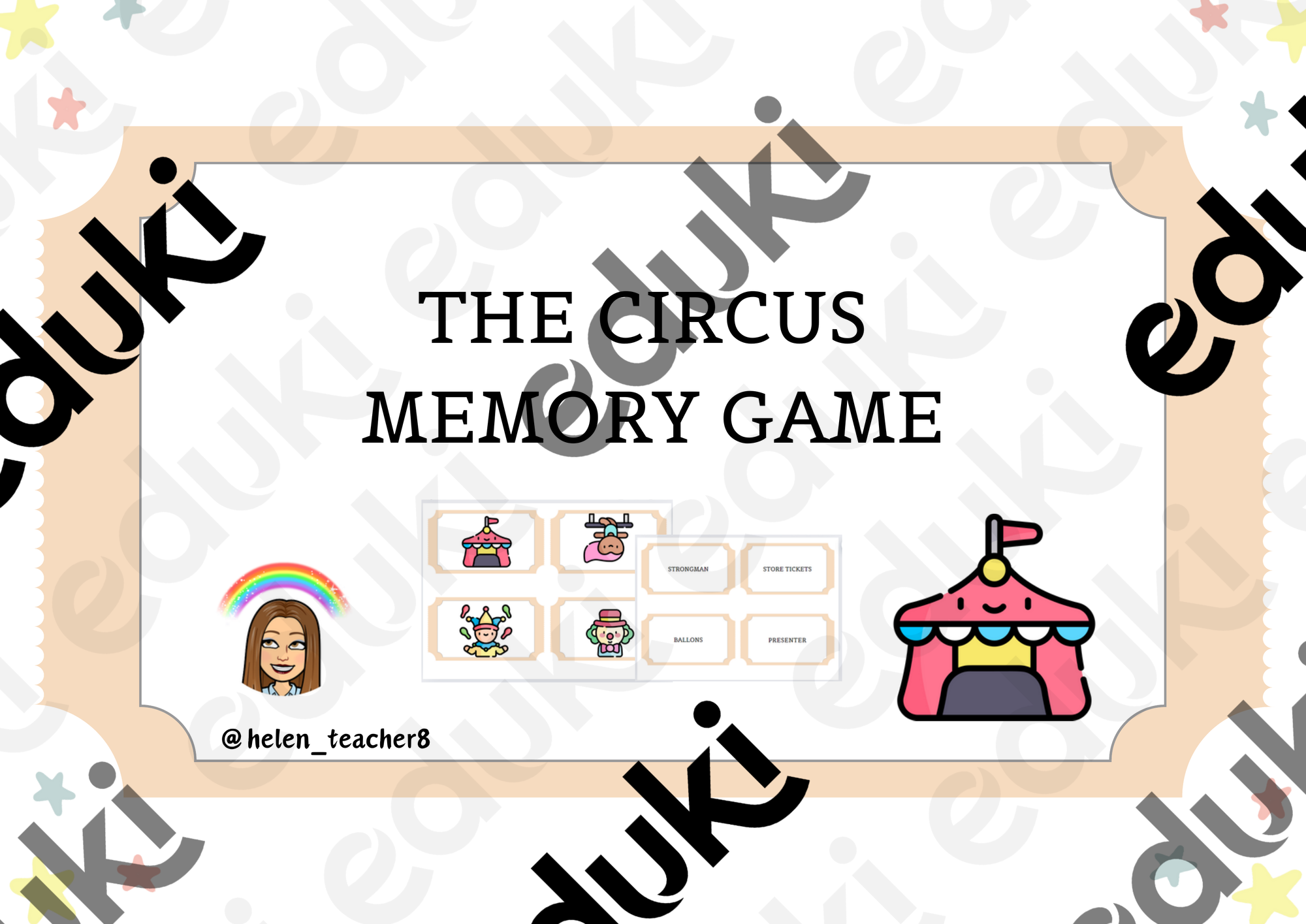 The circus memory game - material de la siguiente asignatura Inglés ...