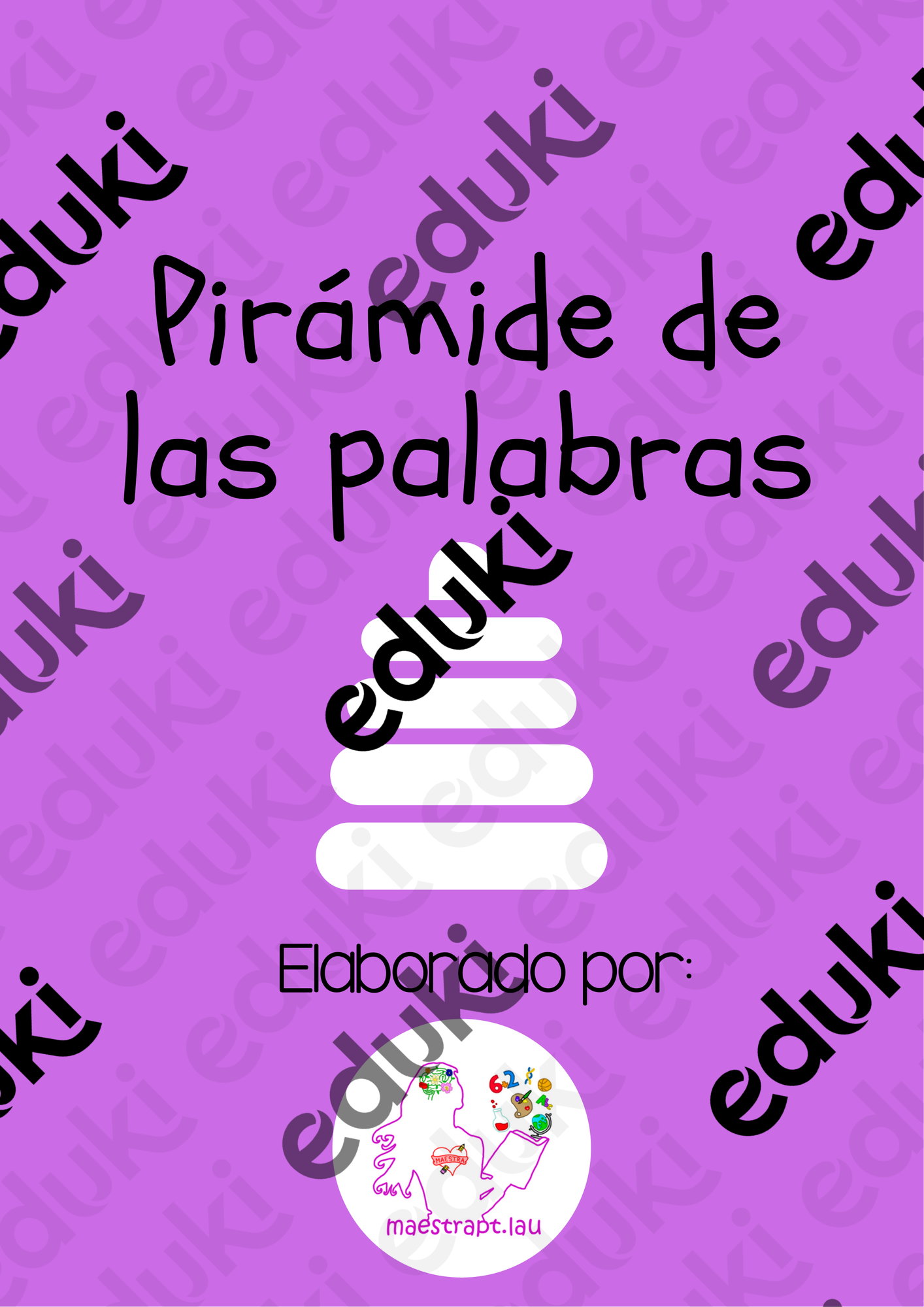 Pirámide de las palabras @maestrapt.lau - material de la siguiente ...