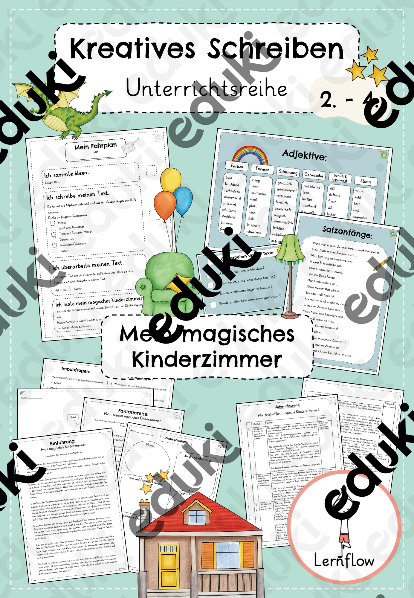 Kreatives Schreiben | Schreibwerkstatt: Mein magisches Kinderzimmer ...