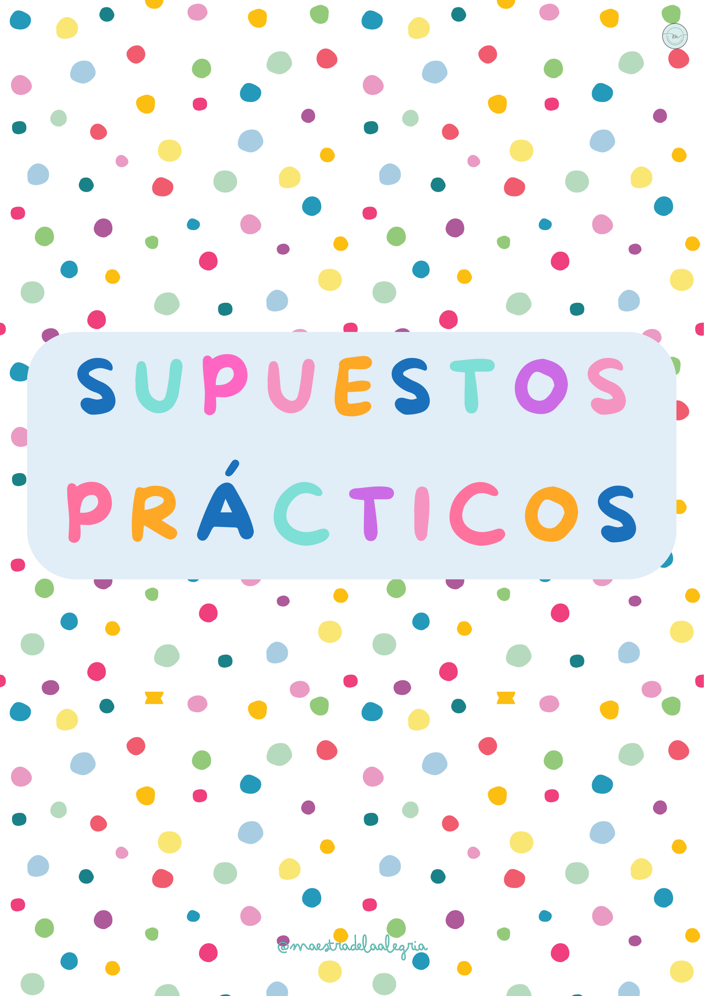 PORTADA SUPUESTOS - material de la siguiente asignatura Formación del ...