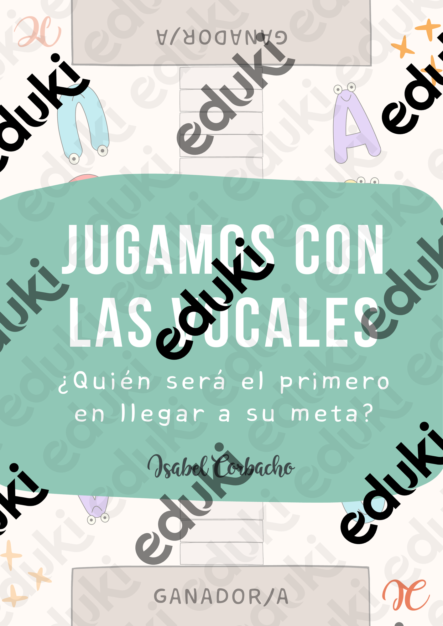 JUGAMOS CON LAS VOCALES - material didáctico de las asignaturas Lengua ...