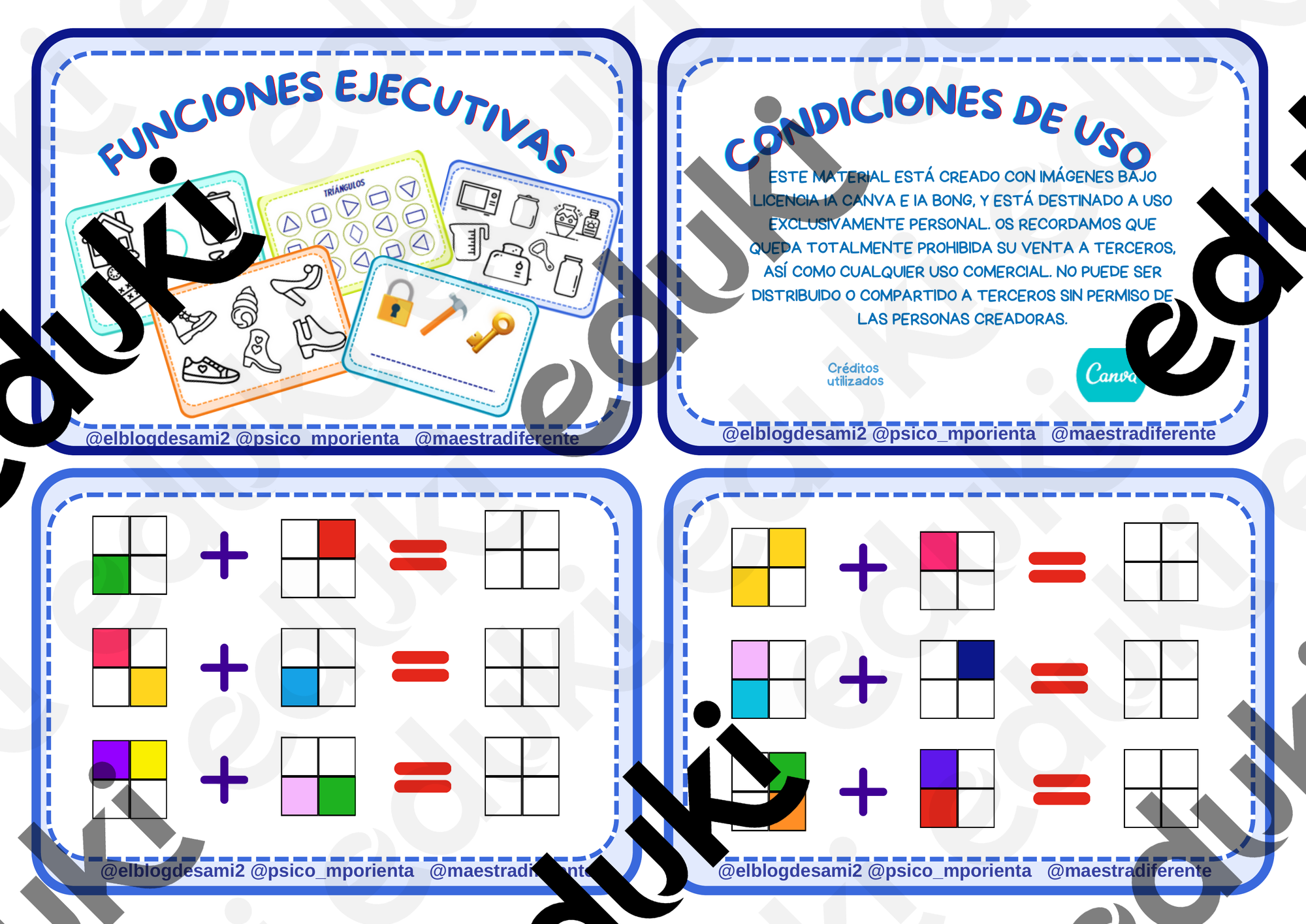 Funciones Ejecutivas - material didáctico de las asignaturas Lengua y ...
