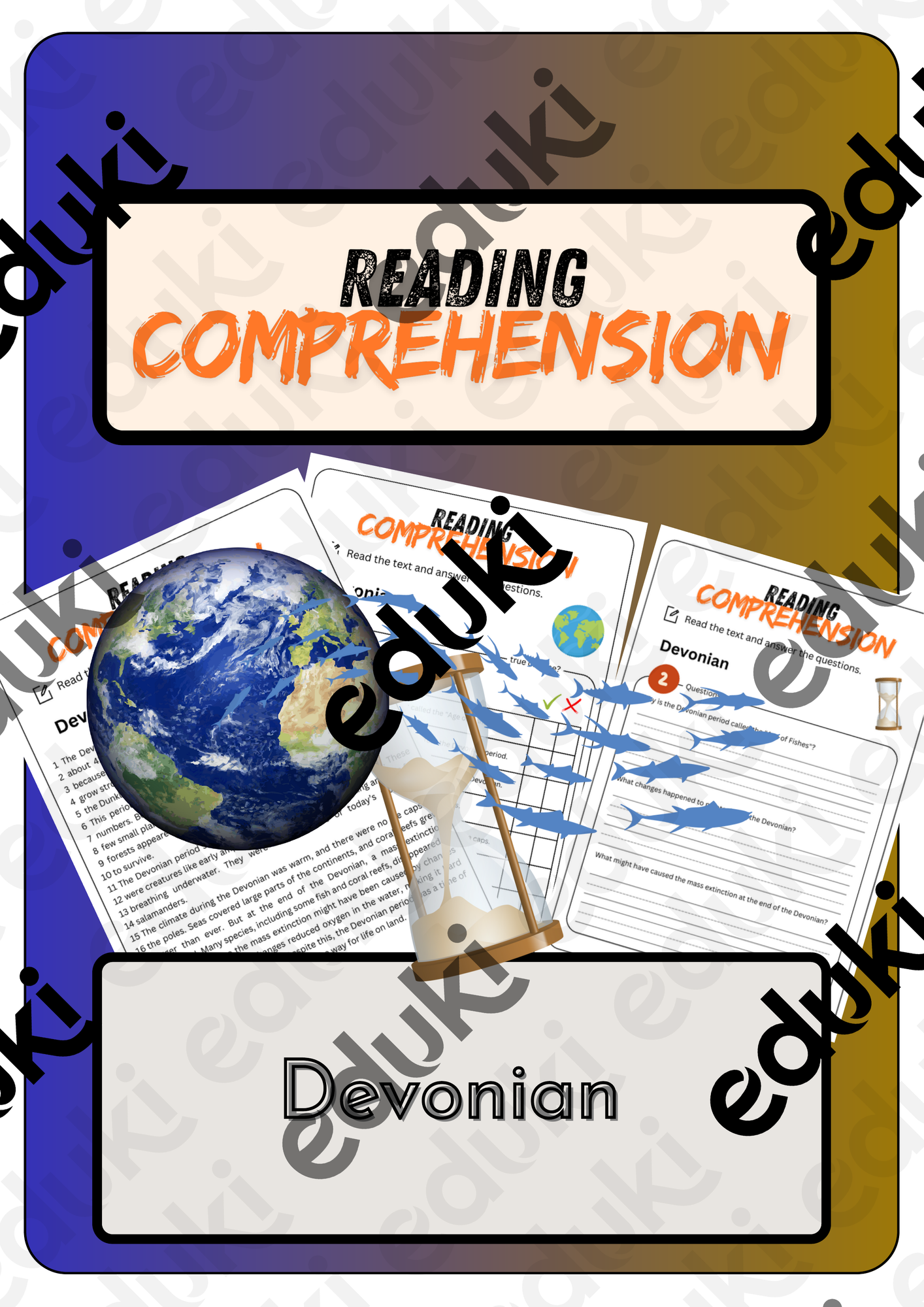 Reading Comprehension - Devonian + Solutions – Unterrichtsmaterial im ...