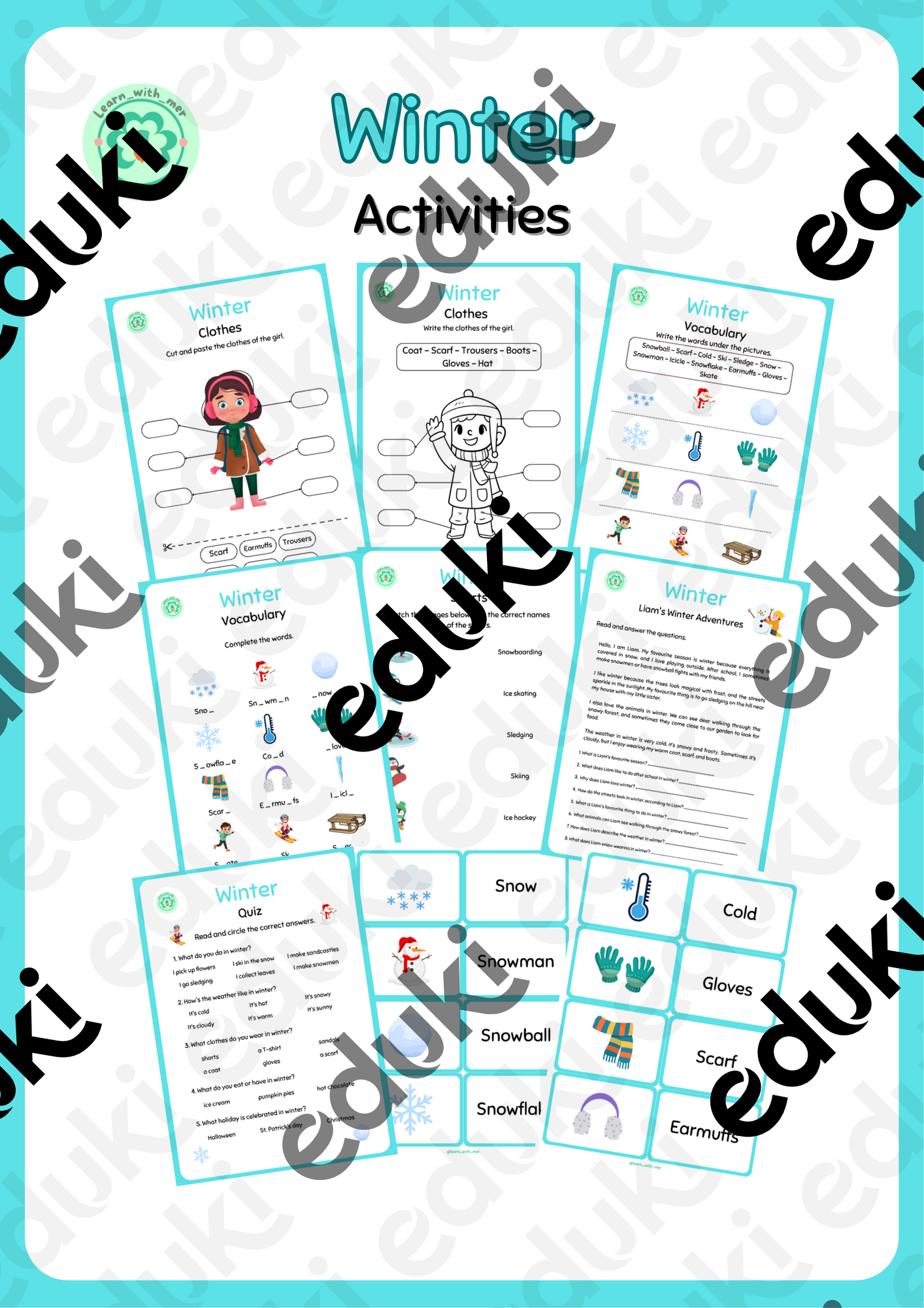 Winter activities - material de la siguiente asignatura Inglés / English