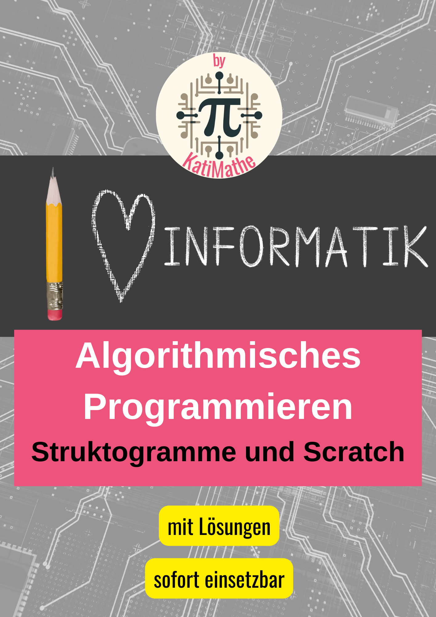 Struktogramme und Scratch Arbeitsblatt mit Lösungen Algorithmisches Programmieren ...
