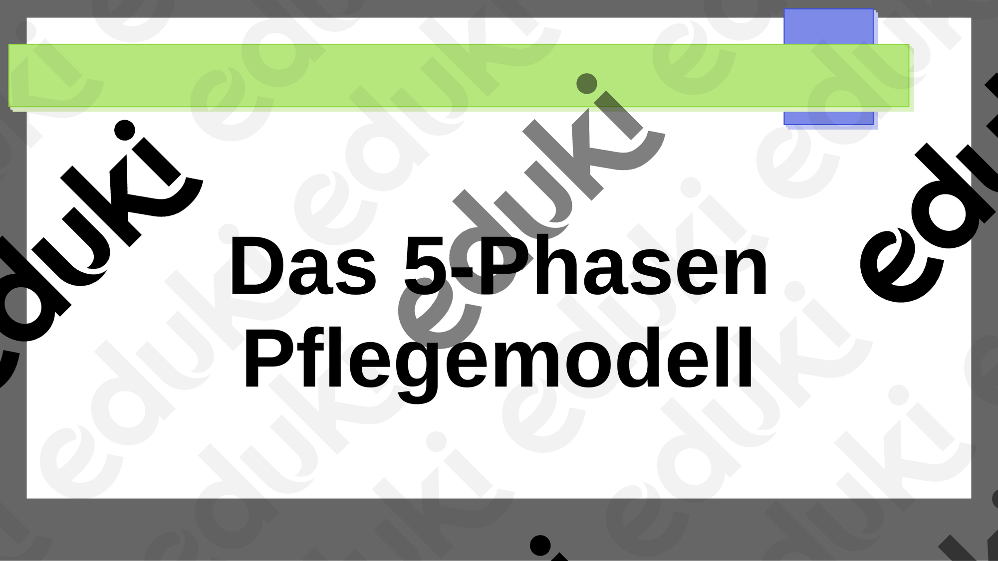 Das 5-Phasen-Pflegemodell – Unterrichtsmaterial im Fach Gesundheit ...