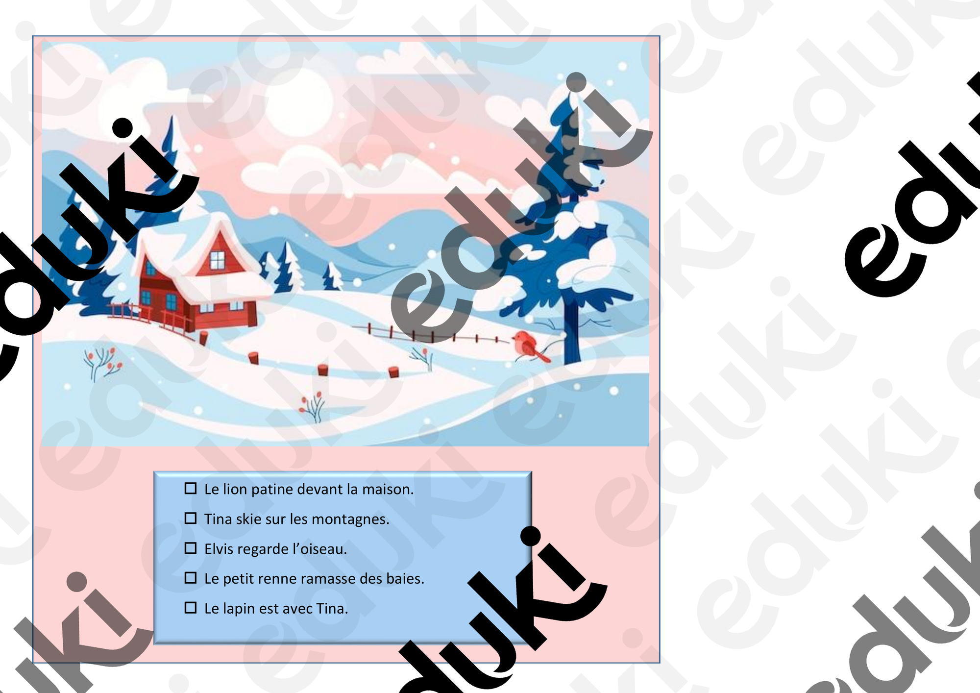 Lecture compréhension hiver CP - Ressource pédagogique pour ton cours ...