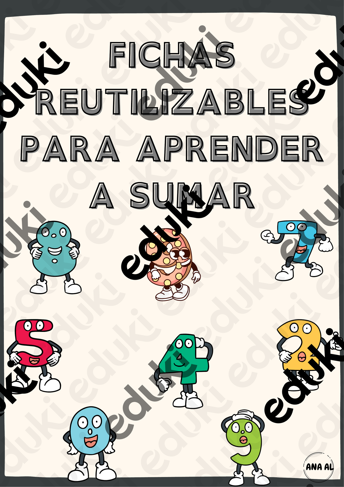 Fichas reutilizables para operaciones de suma con ABN - material de la ...