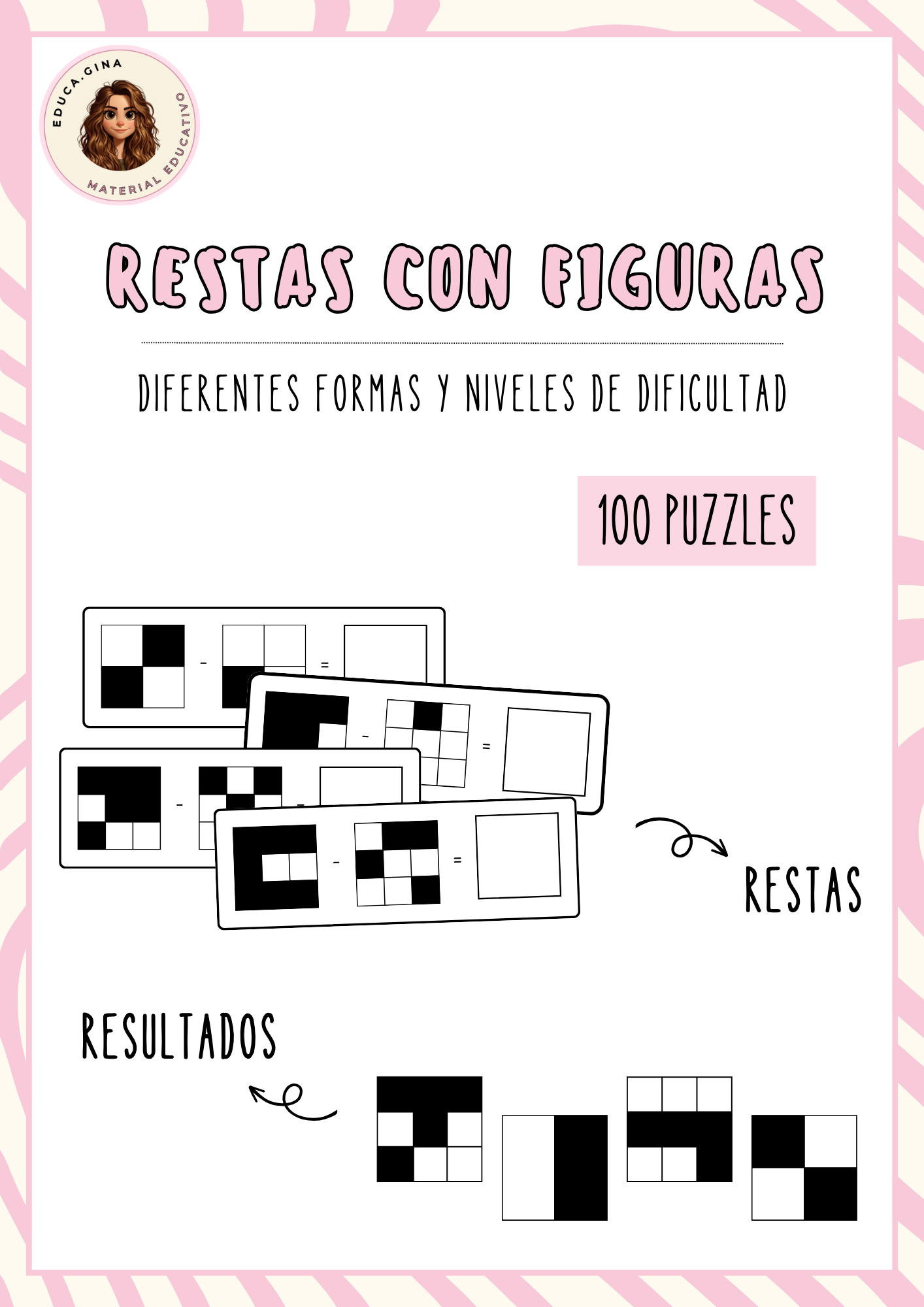 Restas con figuras - material de la siguiente asignatura Matemáticas