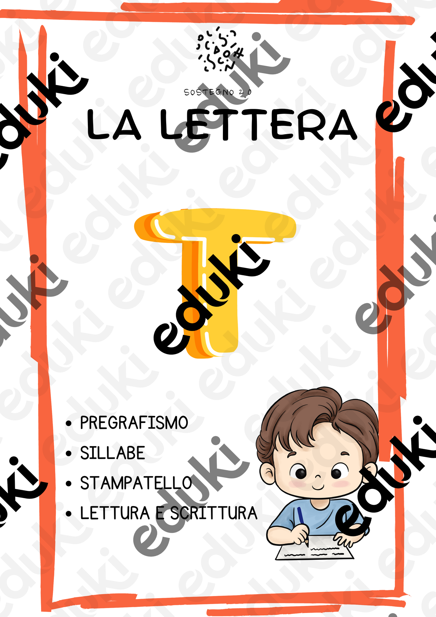 La lettera T - Materiale didattico per la materia Italiano