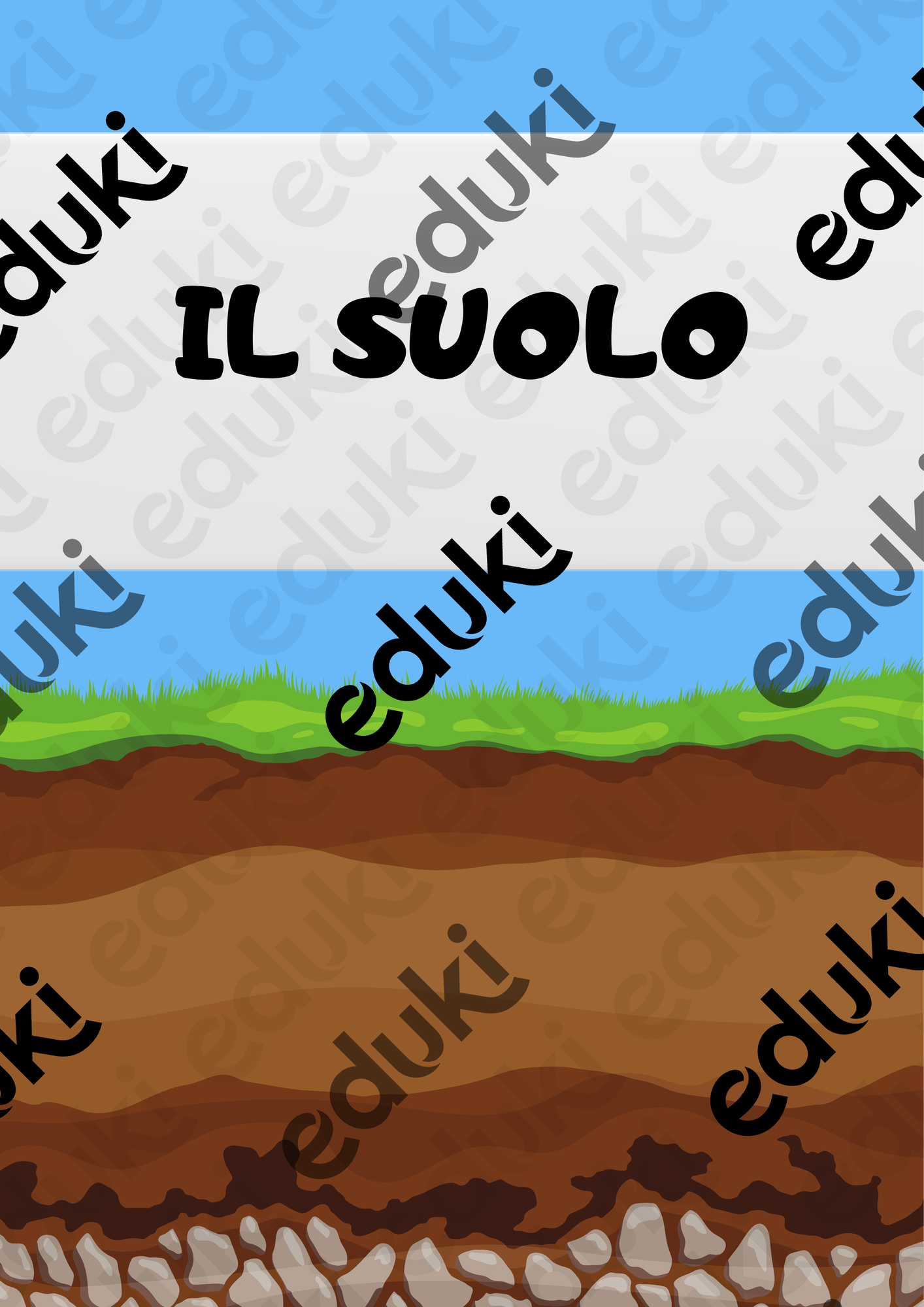 Gli Strati del Suolo (Mappa e Schema da completare) - Materiale ...