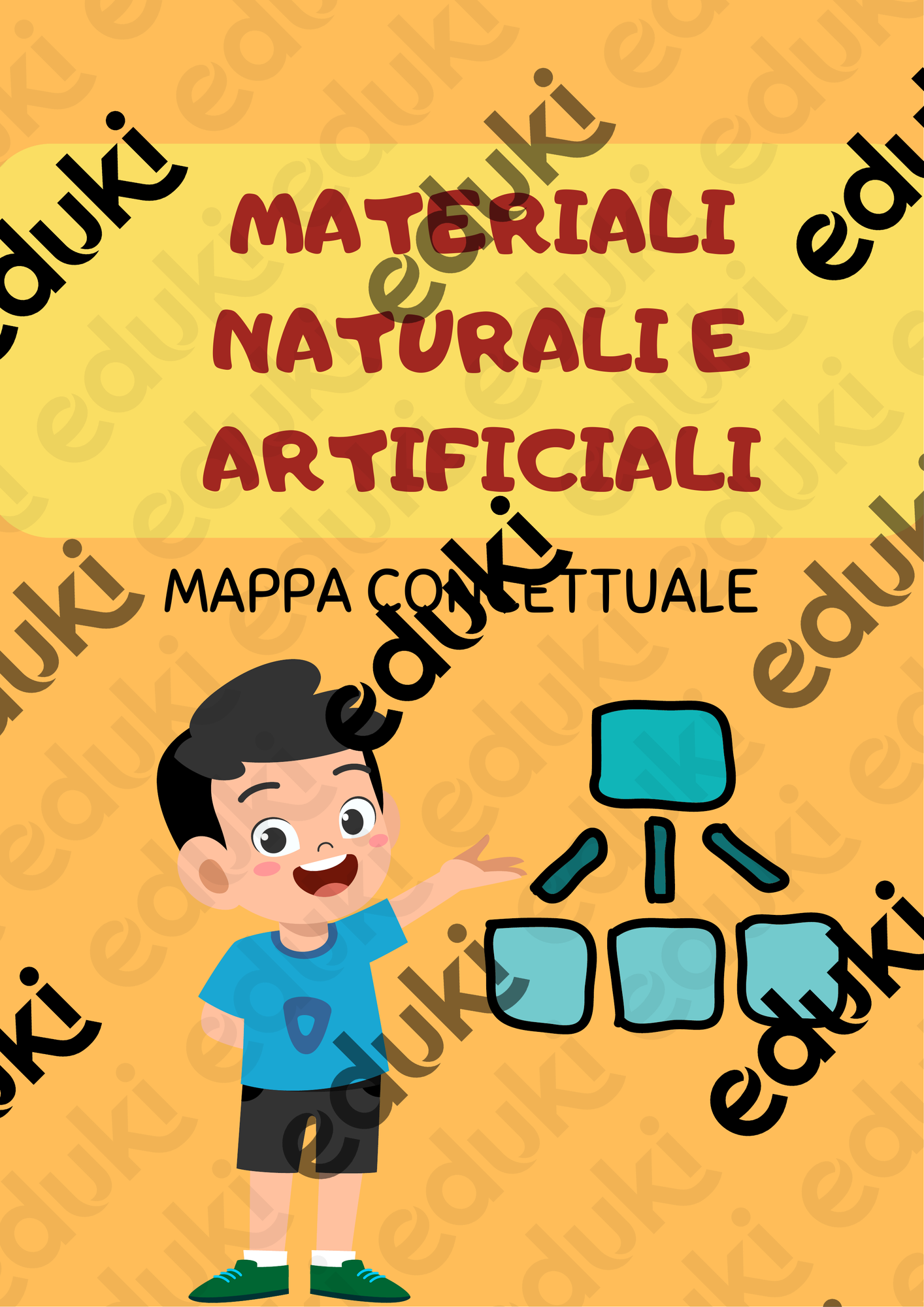 MAPPA CONCETTUALE su 'Materiali Naturali e Artificiali' - Materiale ...