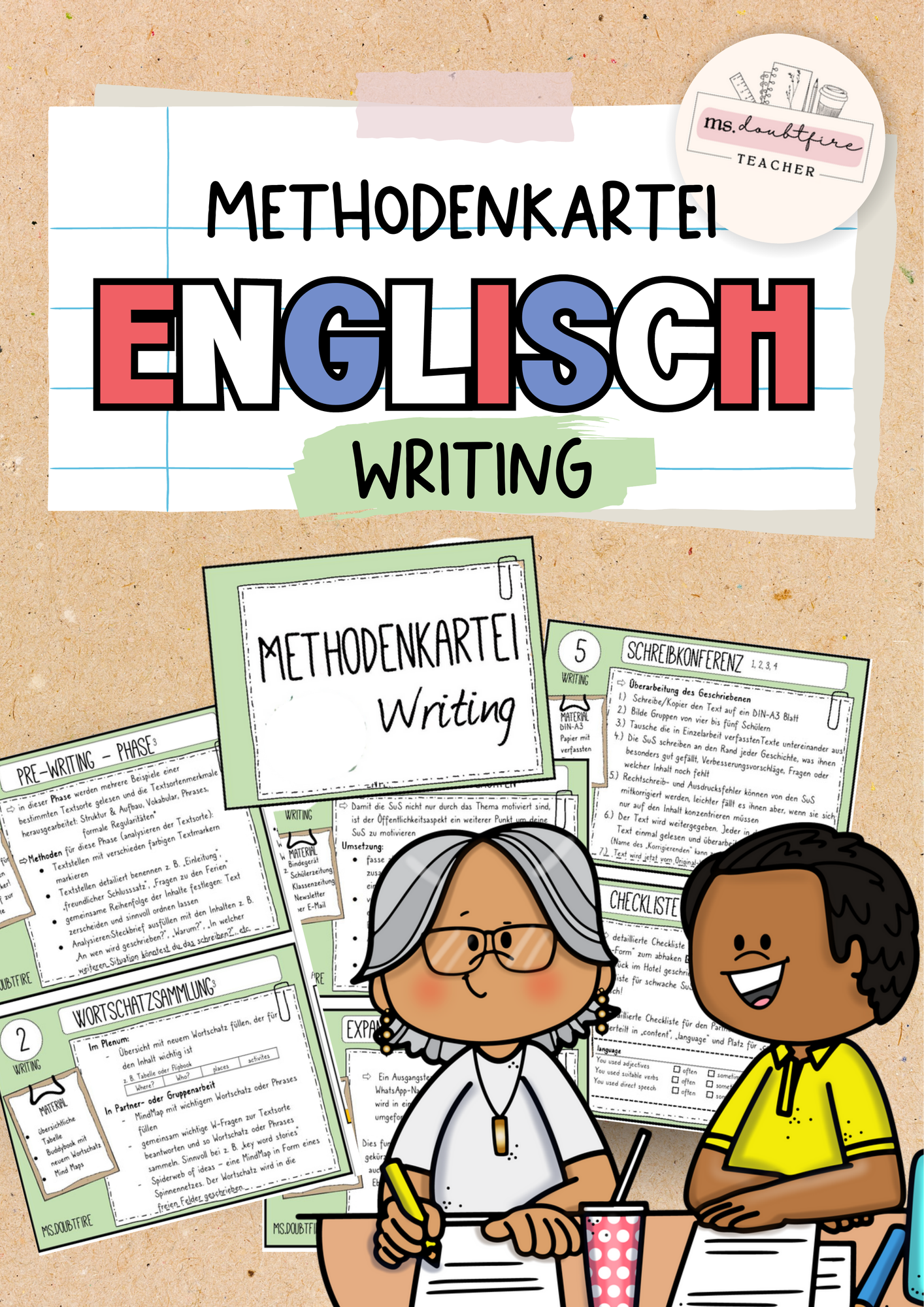 Writing | Methoden | Kartei – Unterrichtsmaterial in den Fächern ...