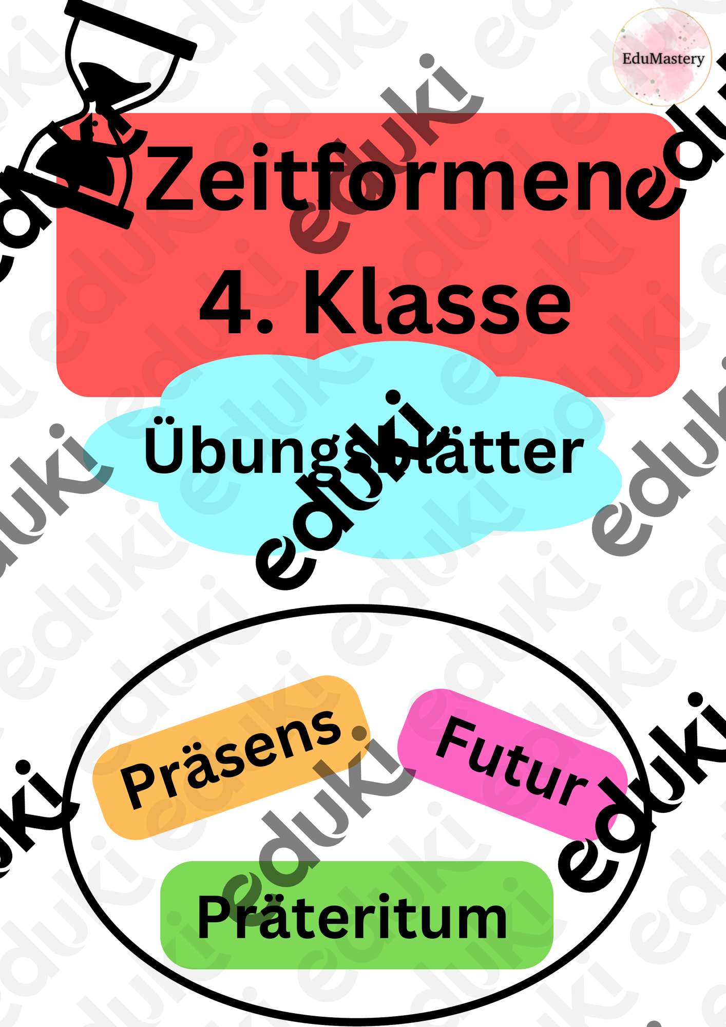 Zeitformen Übungsblätter 4. Klasse – Präsens, Präteritum und Futur ...