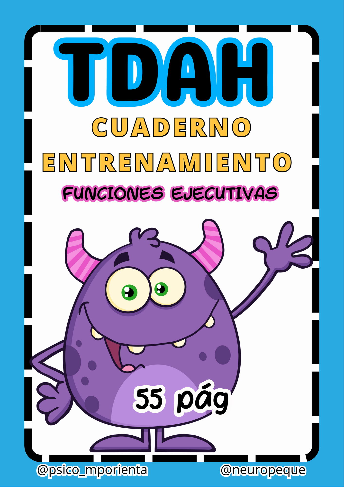 CUADERNO TDAH 55 PAG - material de la siguiente asignatura Material ...