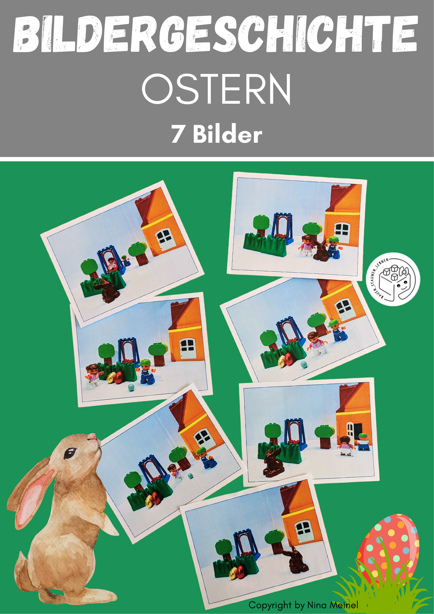 Bildergeschichte Ostern - Osterhase – Unterrichtsmaterial im Fach ...