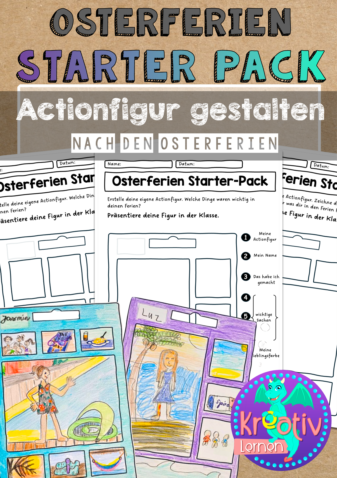 STARTER PACK Osterferien Sprechanlass nach den Ferien ...