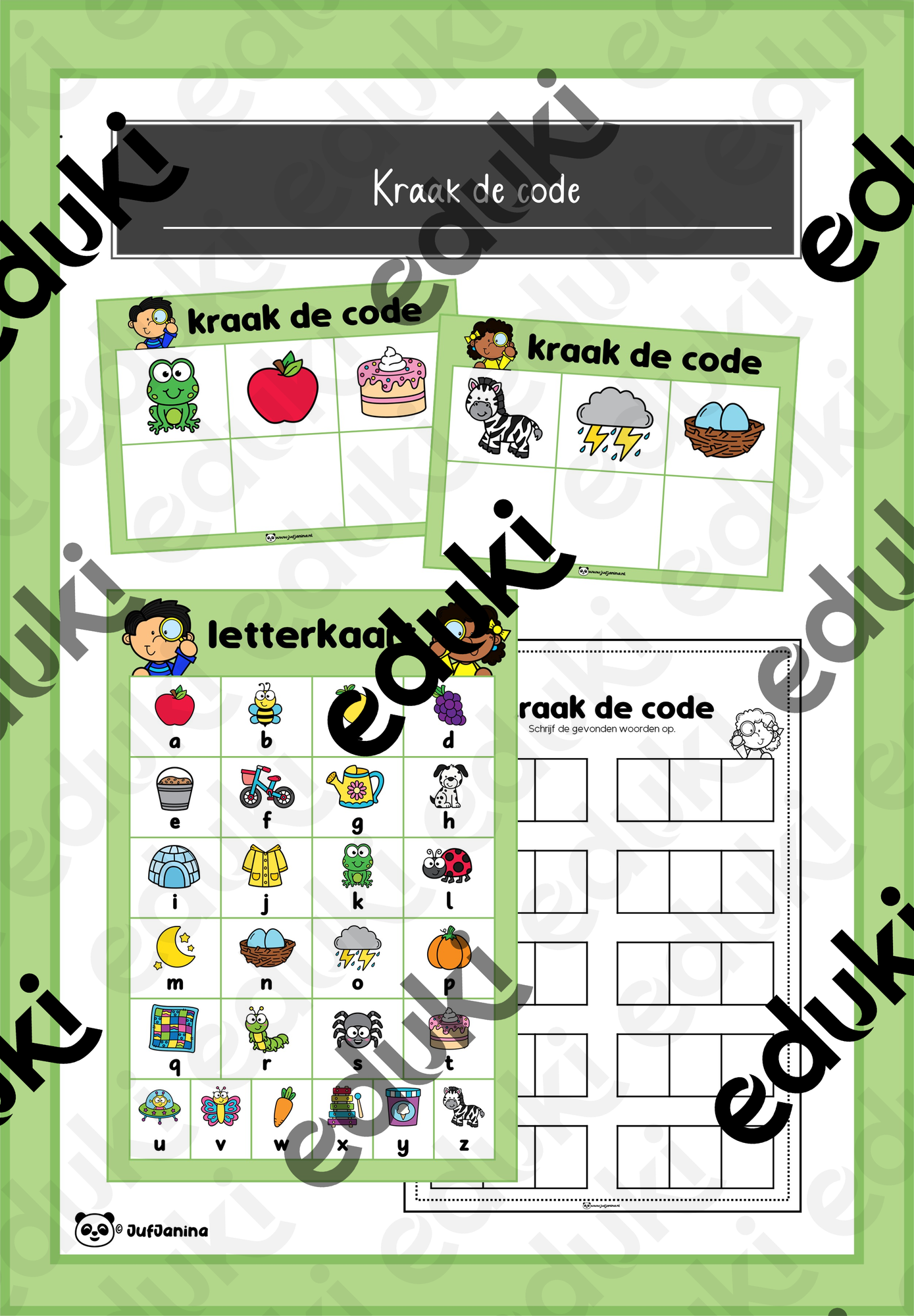 Kraak de code - Lesmateriaal in het vak Nederlands