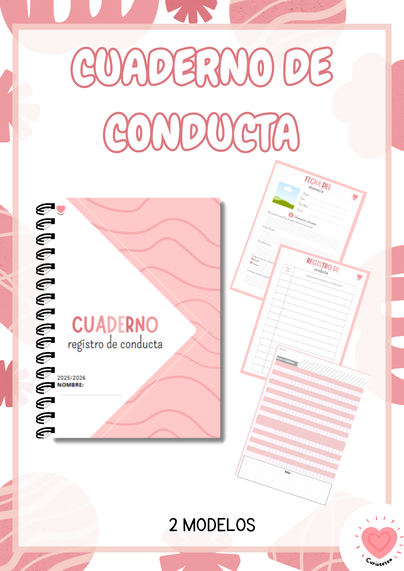 Cuaderno de Registro de Conducta y Seguimiento del Alumno/a - material ...