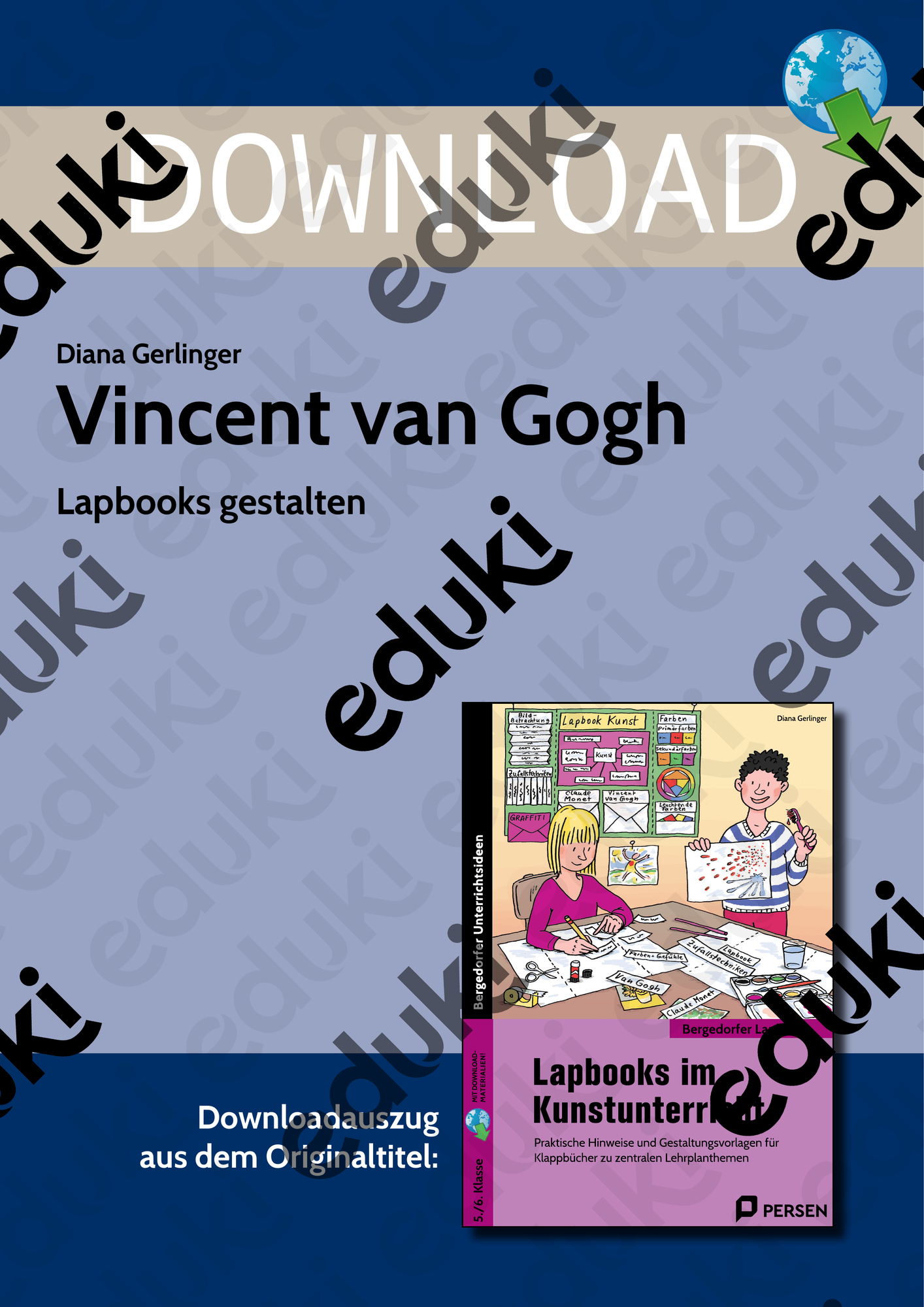 Vincent van Gogh – Unterrichtsmaterial im Fach Kunst