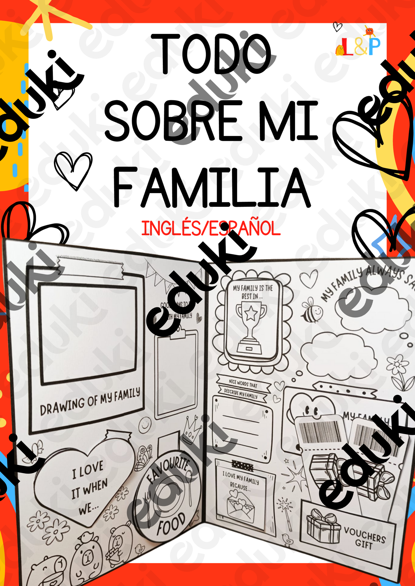 POSTAL - TODO SOBRE MI FAMILIA - material de la siguiente asignatura ...