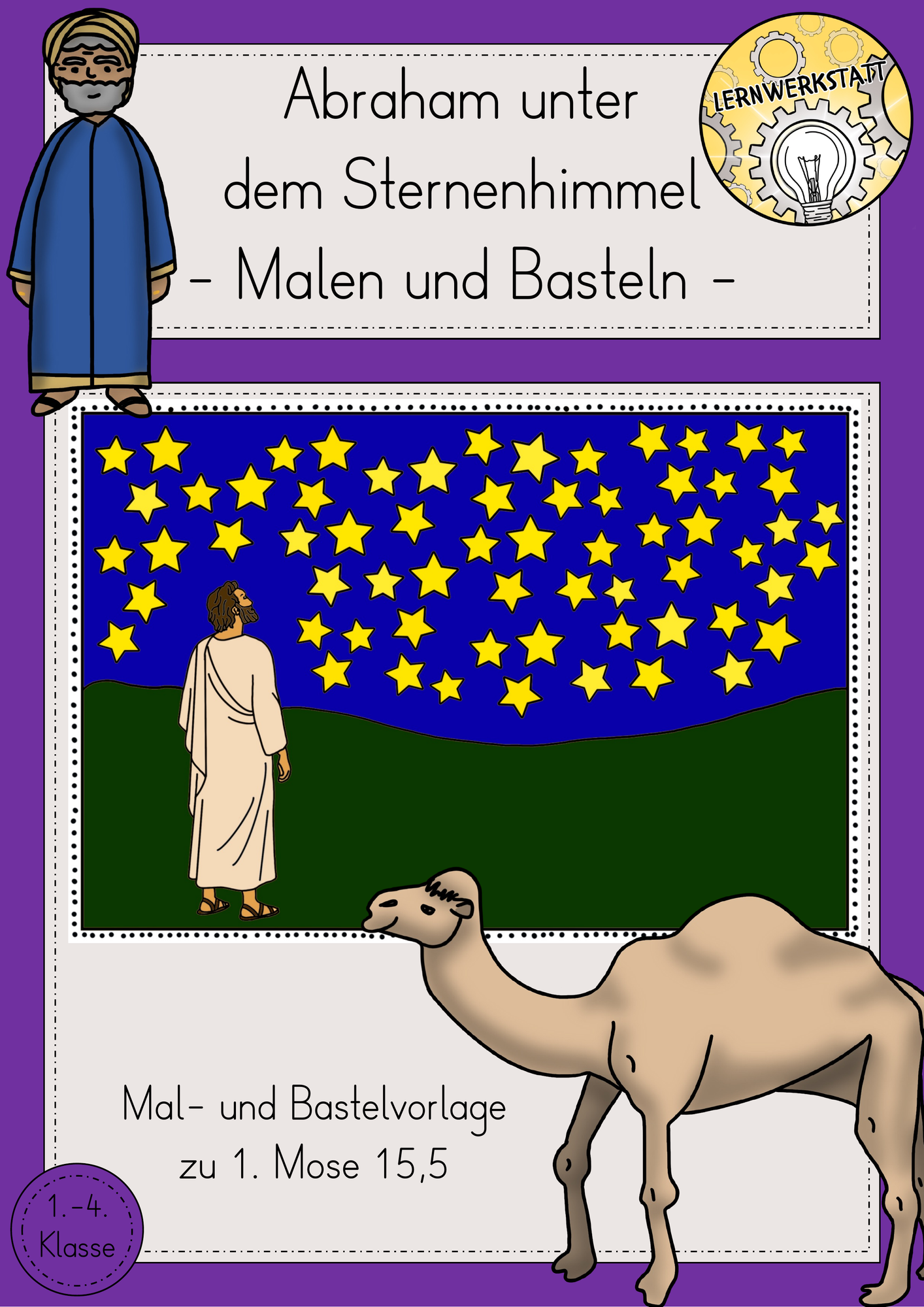 Abraham und Sara Sternenhimmel Basteln – Unterrichtsmaterial im Fach ...