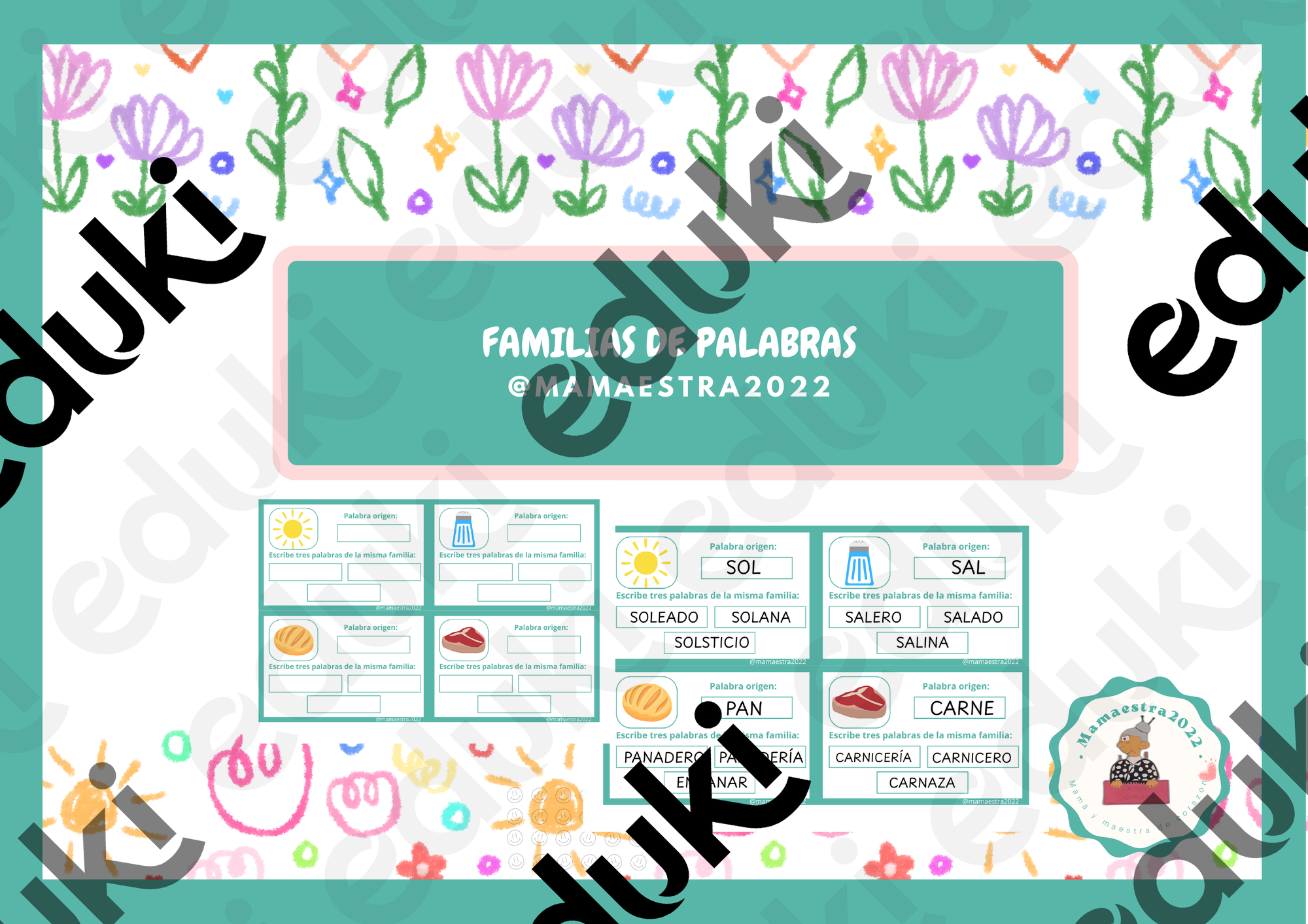Familias de Palabras (2) - material de la siguiente asignatura Lengua y ...
