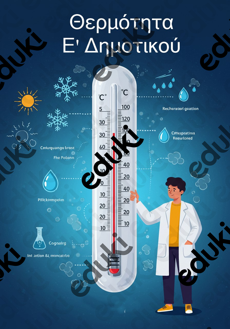 Θερμότητα Ε Θεωρία και Επαναληπτικό - Εκπαιδευτικό υλικό για το μάθημα