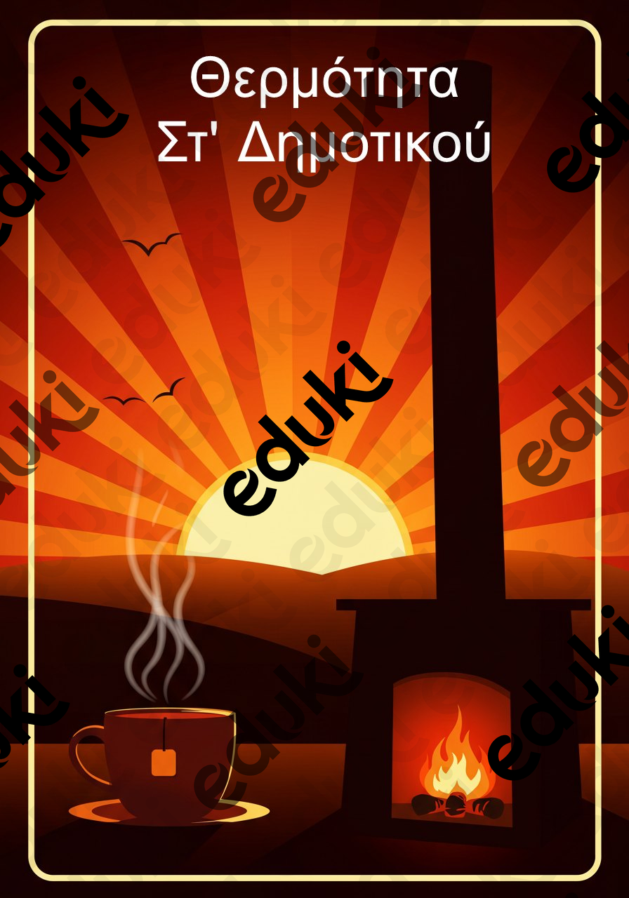 Θερμότητα – Θεωρία & Επαναληπτικό (ΣΤ’ Δημοτικού) - Εκπαιδευτικό υλικό ...