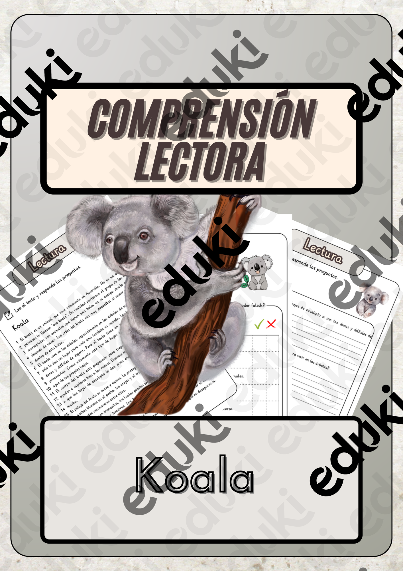 Comprensión lectora – Koala + soluciones - material de la siguiente ...