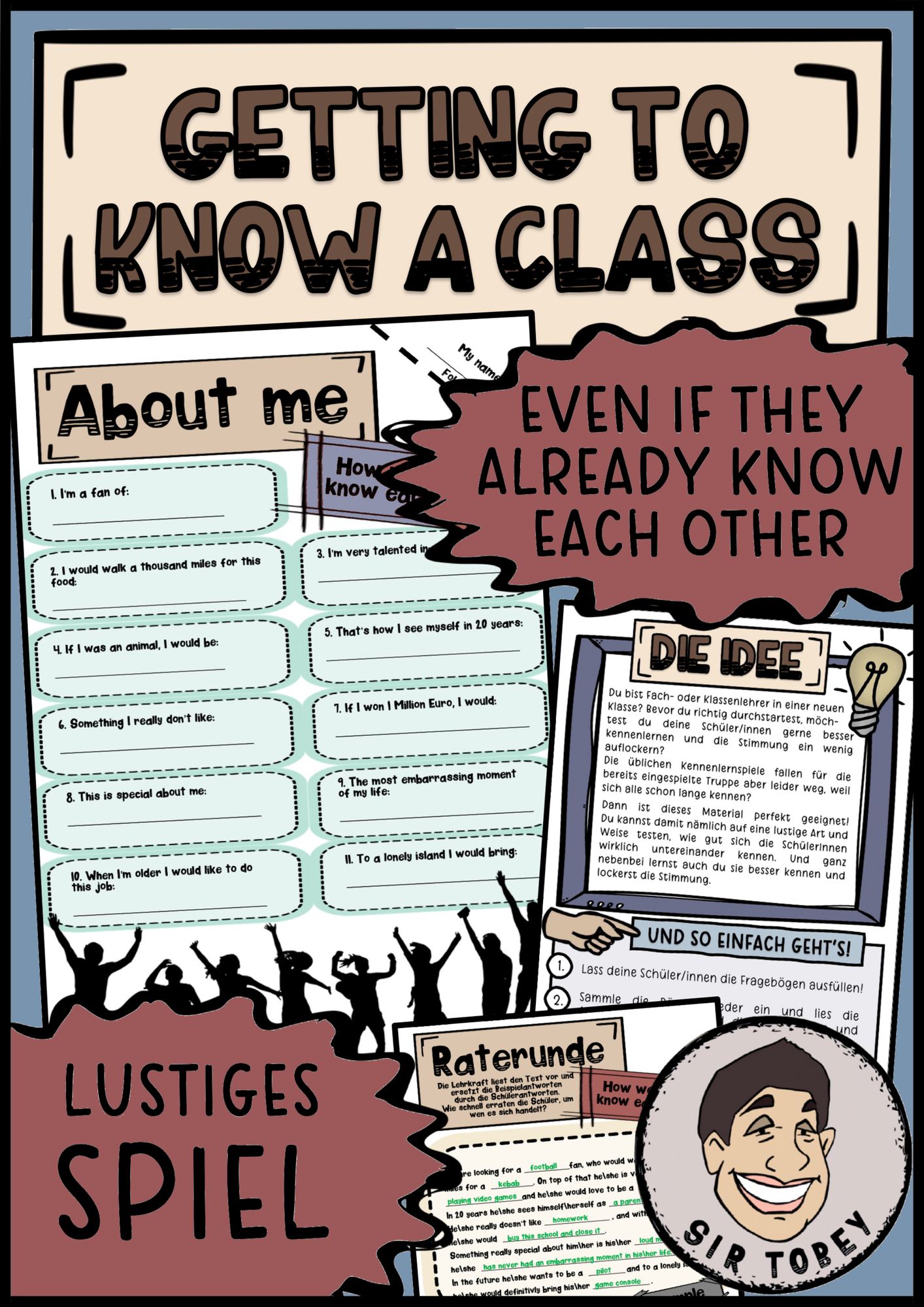 Getting to know each other – für Schüler*innen, die sich (eigentlich ...