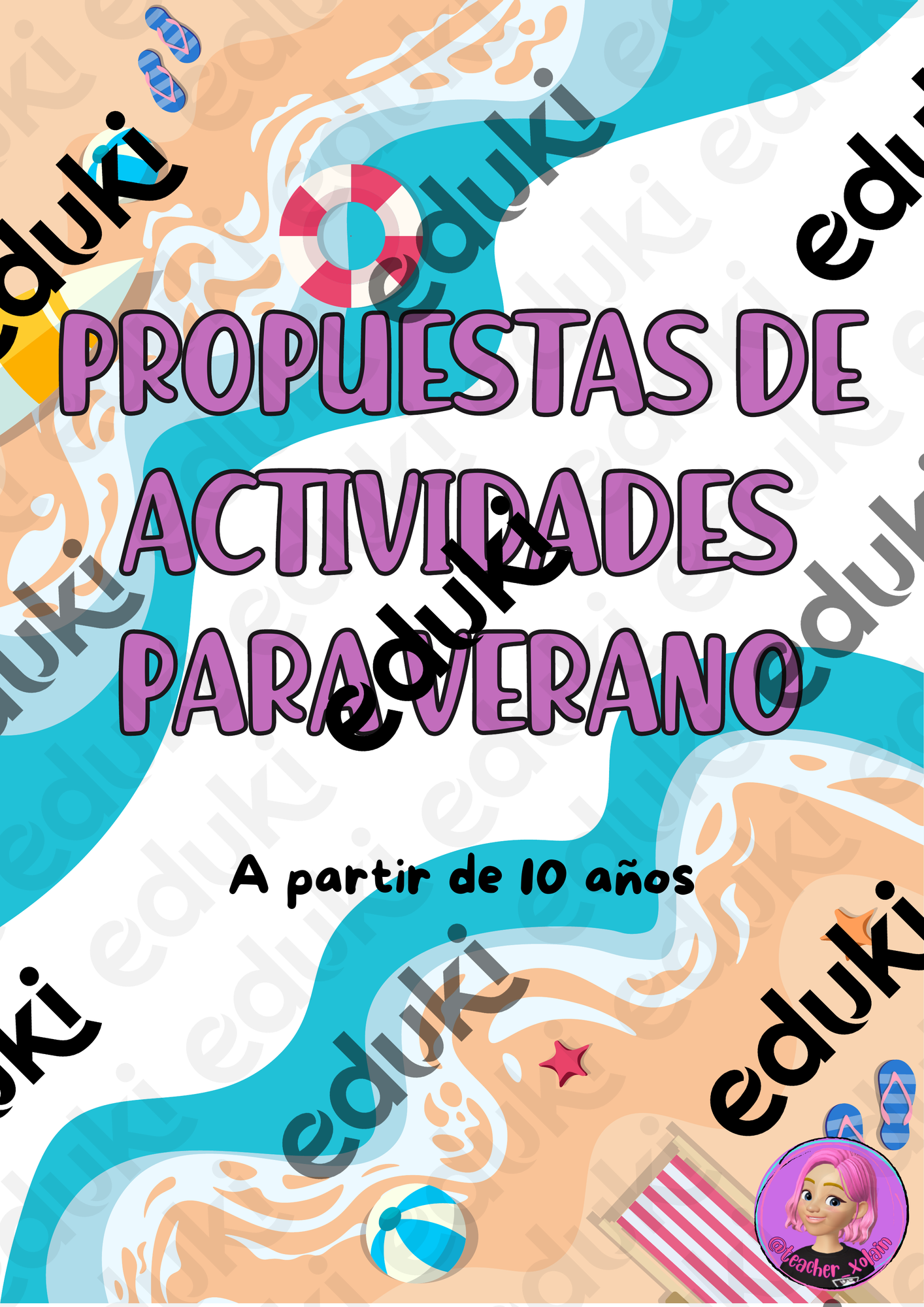 PROPUESTAS DE ACTIVIDADES PARA VERANO - material de la siguiente ...