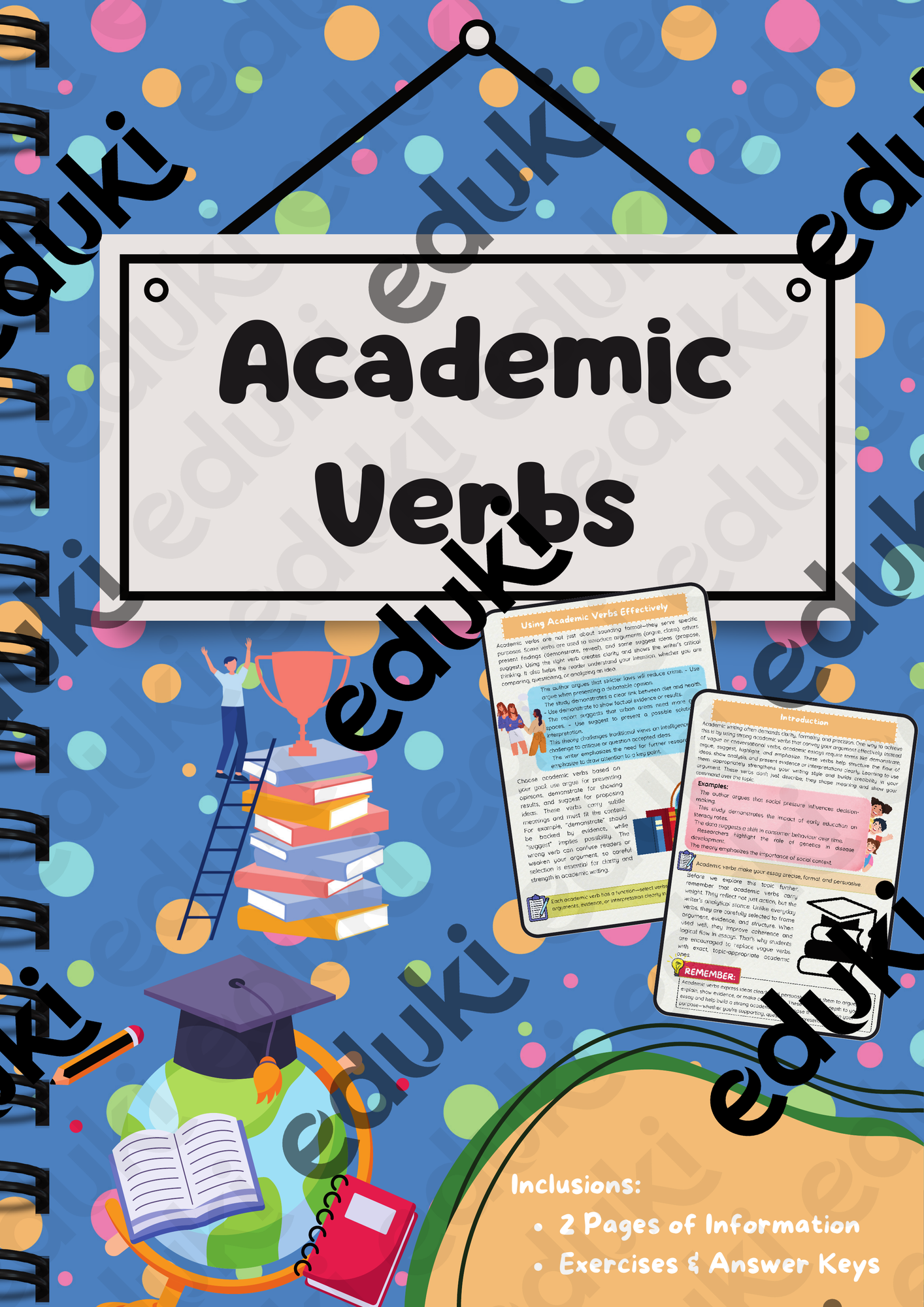 Academic Verbs: Essay Writing Vocabulary – Unterrichtsmaterial im Fach Englisch