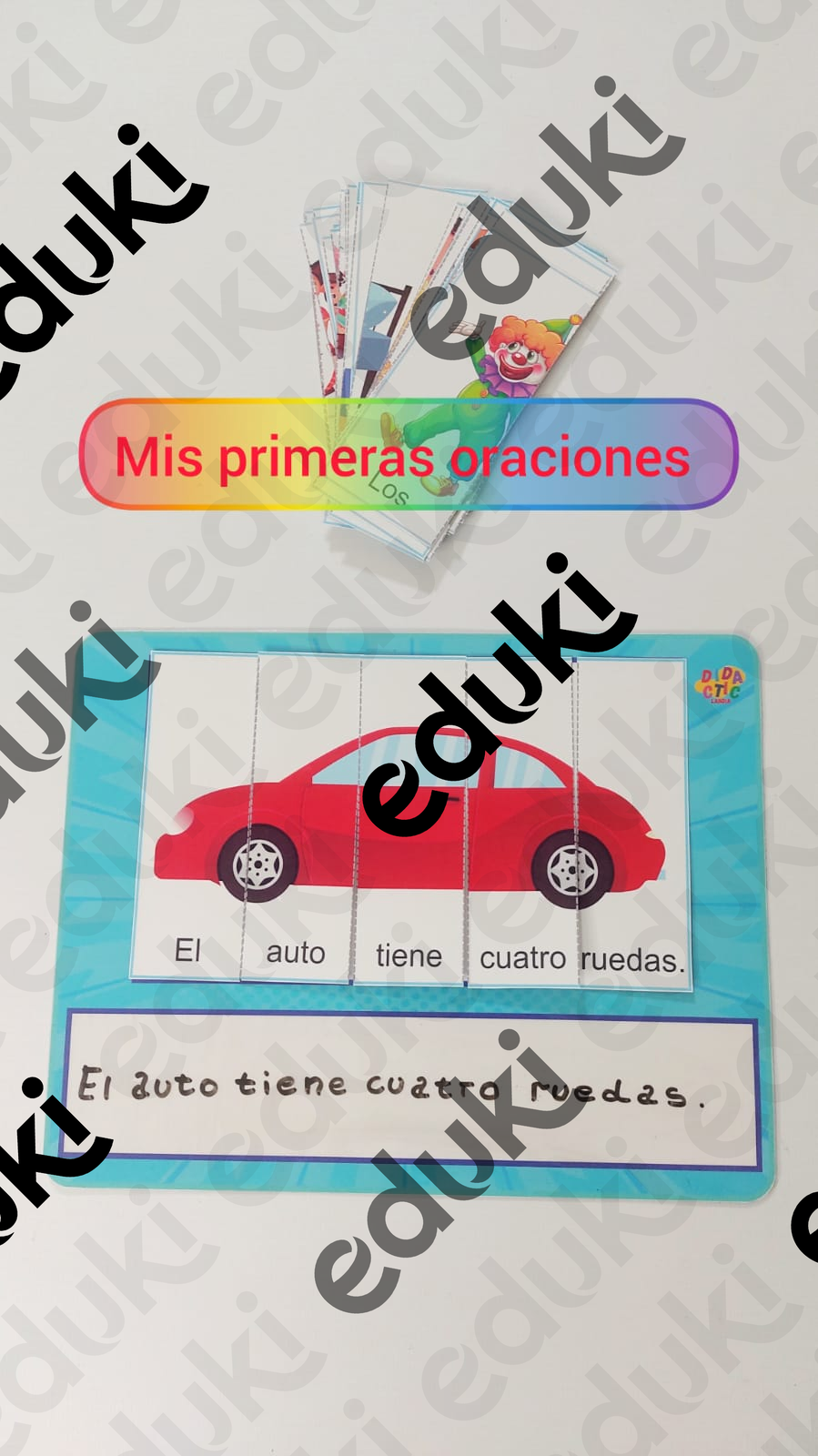Mis primeras oraciones - material didáctico de las asignaturas Lengua y ...
