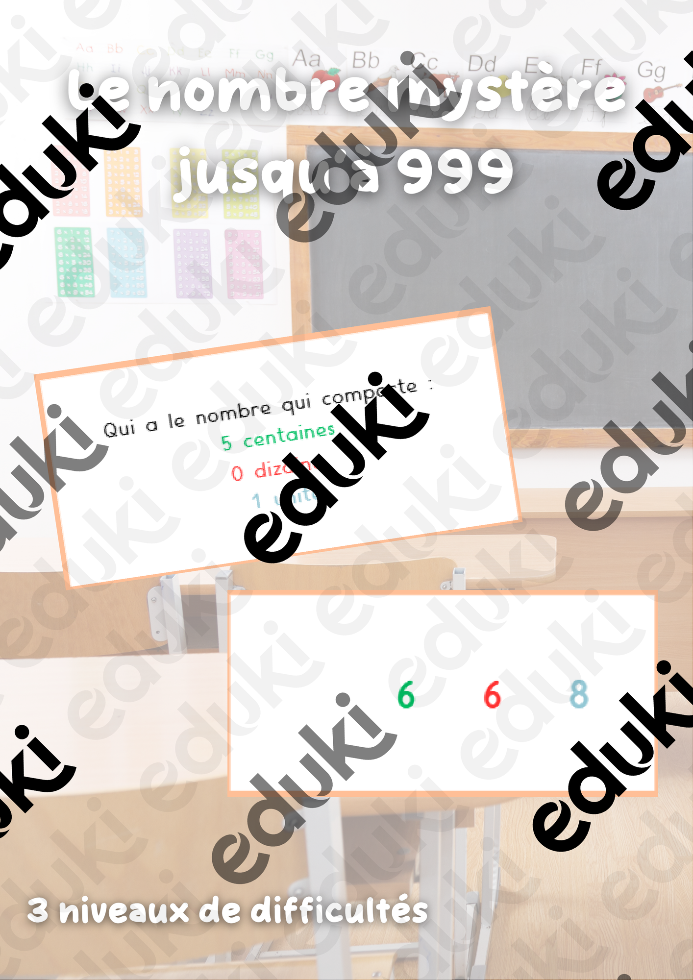 Jeu du Nombre mystère jusqu'à 999 - Ressource pédagogique pour ton ...