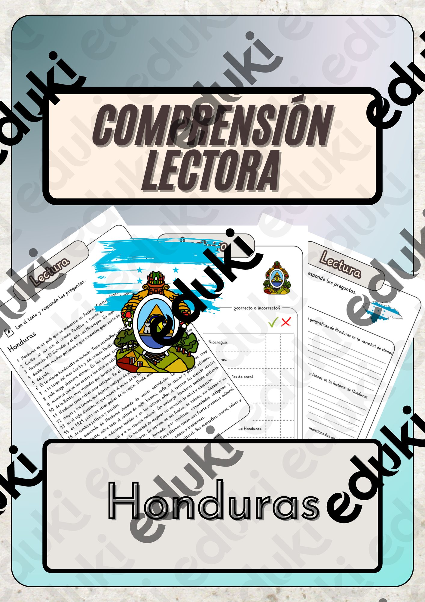 Comprensión lectora – Honduras + soluciones - material de la siguiente ...