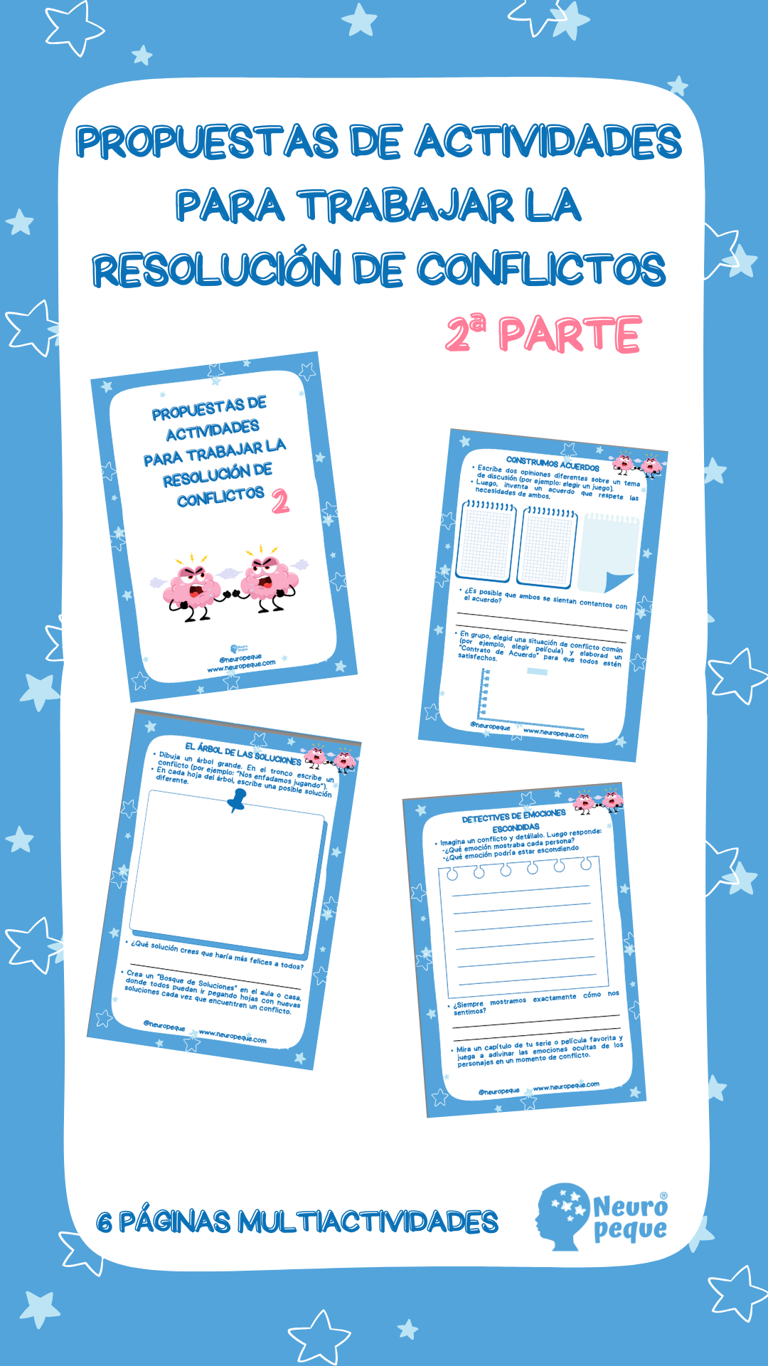 PROPUESTAS DE ACTIVIDADES RESOLUCIÓN CONFLICTO 2ª PARTE - material ...