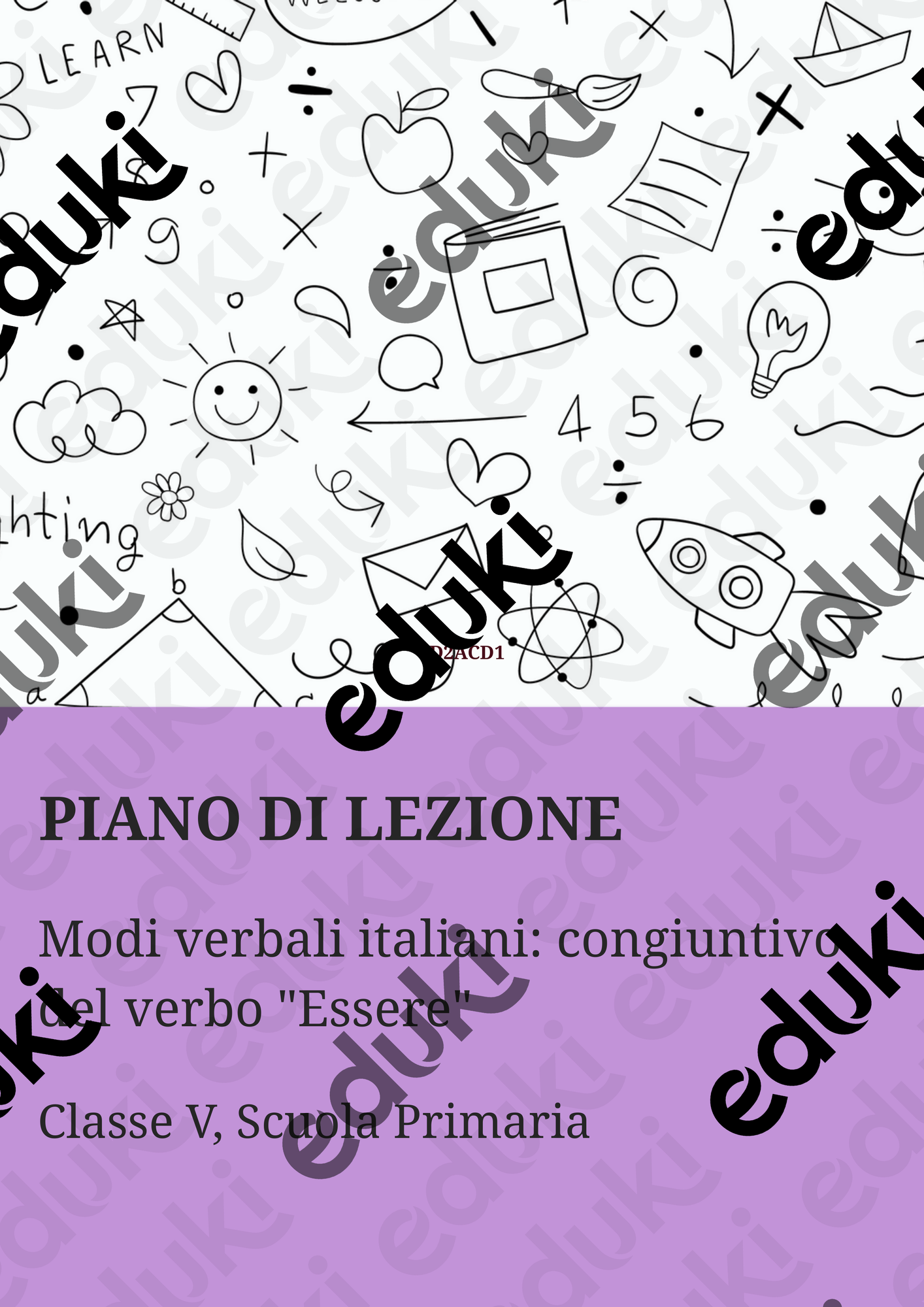Modi verbali italiani: congiuntivo del verbo "Essere" - Materiale ...