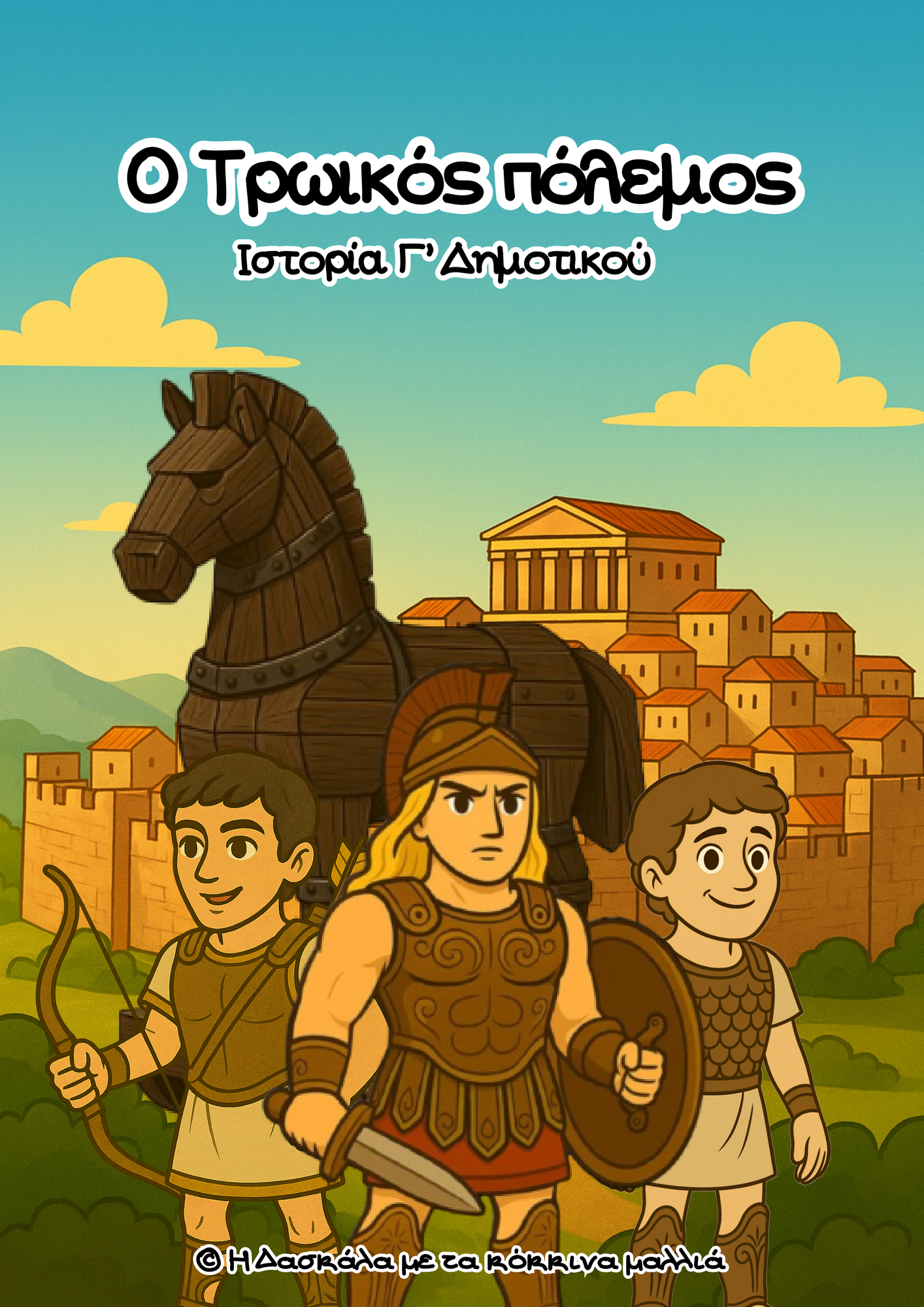 Ο Τρωικός πόλεμος (Ιστορία Γ' Δημοτικού) - Εκπαιδευτικό υλικό για το μάθημα