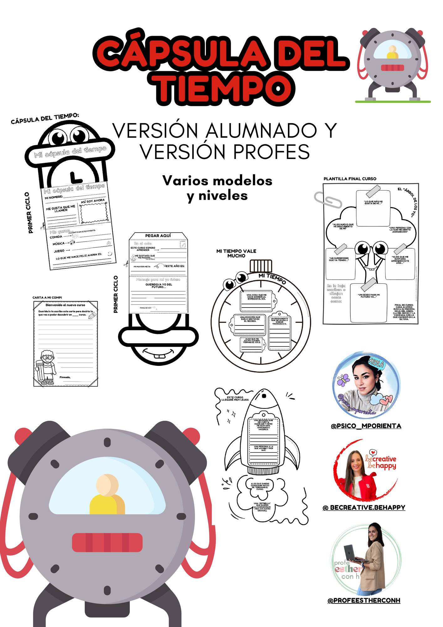 VUELTA AL COLE_cápsula del tiempo - material didáctico de las ...