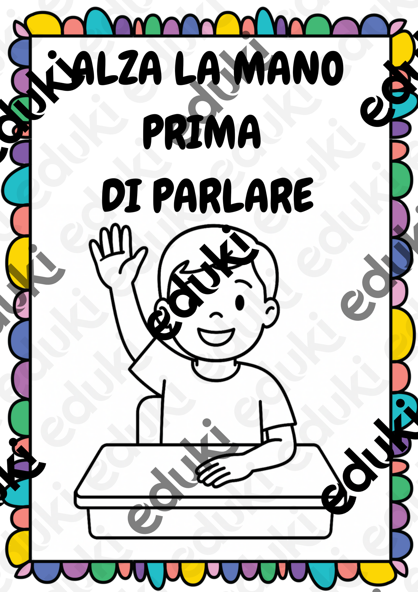 Regole di classe - Materiale didattico per la materia Educazione civica