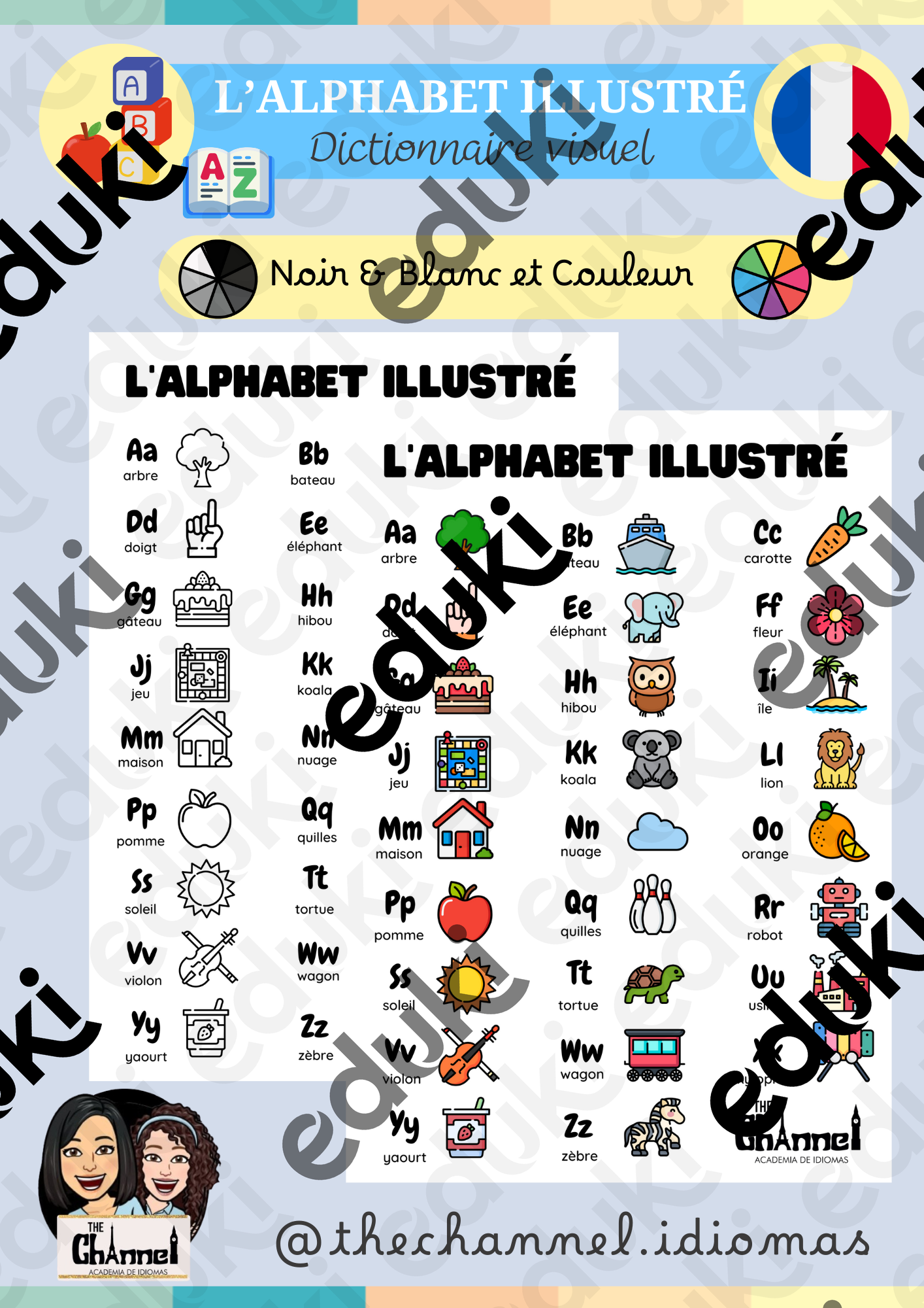 L’ALPHABET ILLUSTRÉ – Dictionnaire visuel - Ressource pédagogique pour ...
