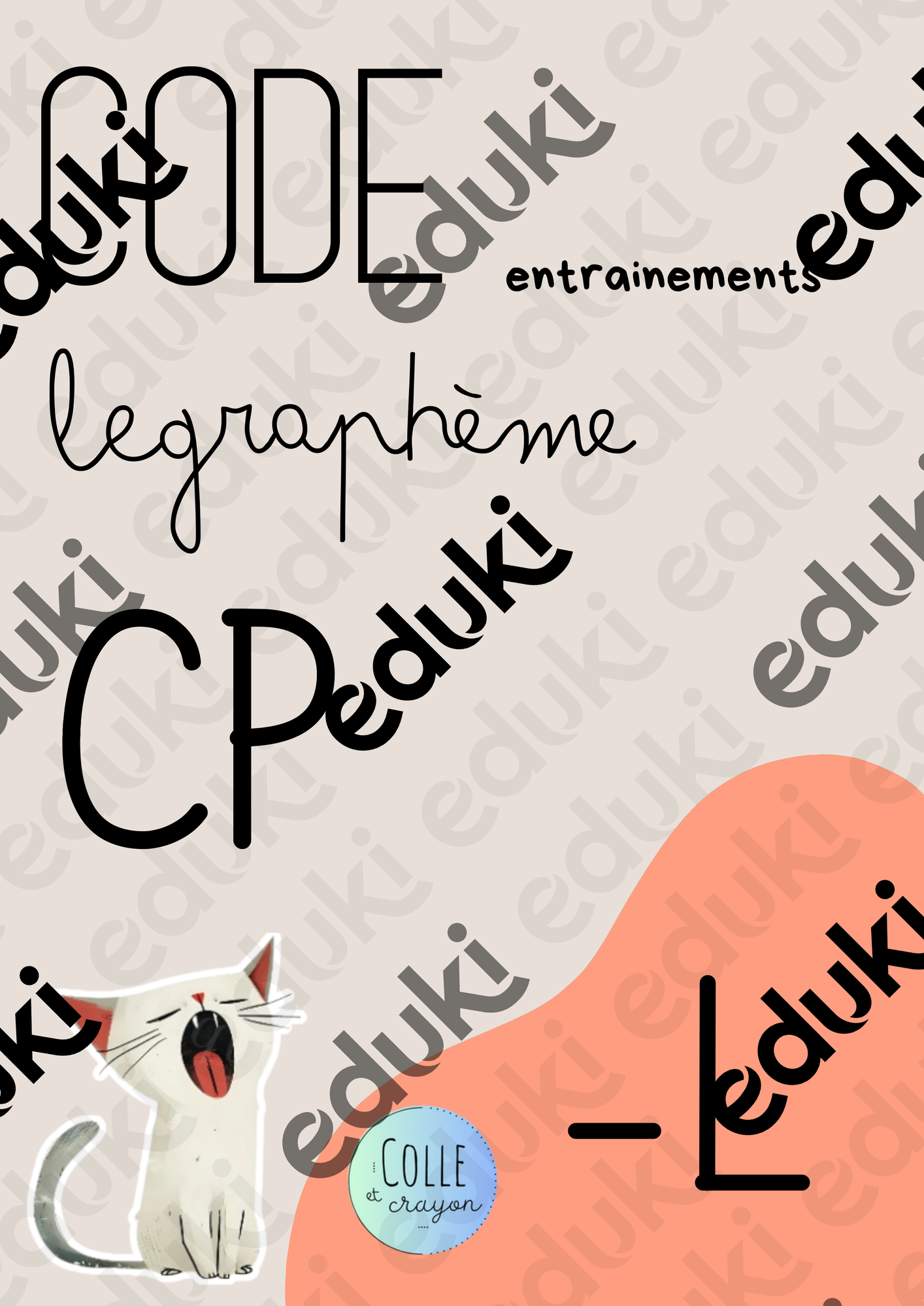 COLLE ET CRAYON : CODE CP le graphème L - Ressource pédagogique pour ...