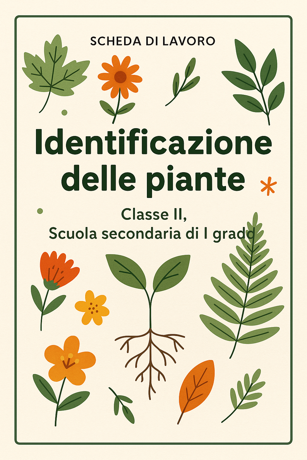 Identificazione delle piante - Materiale didattico per la materia ...